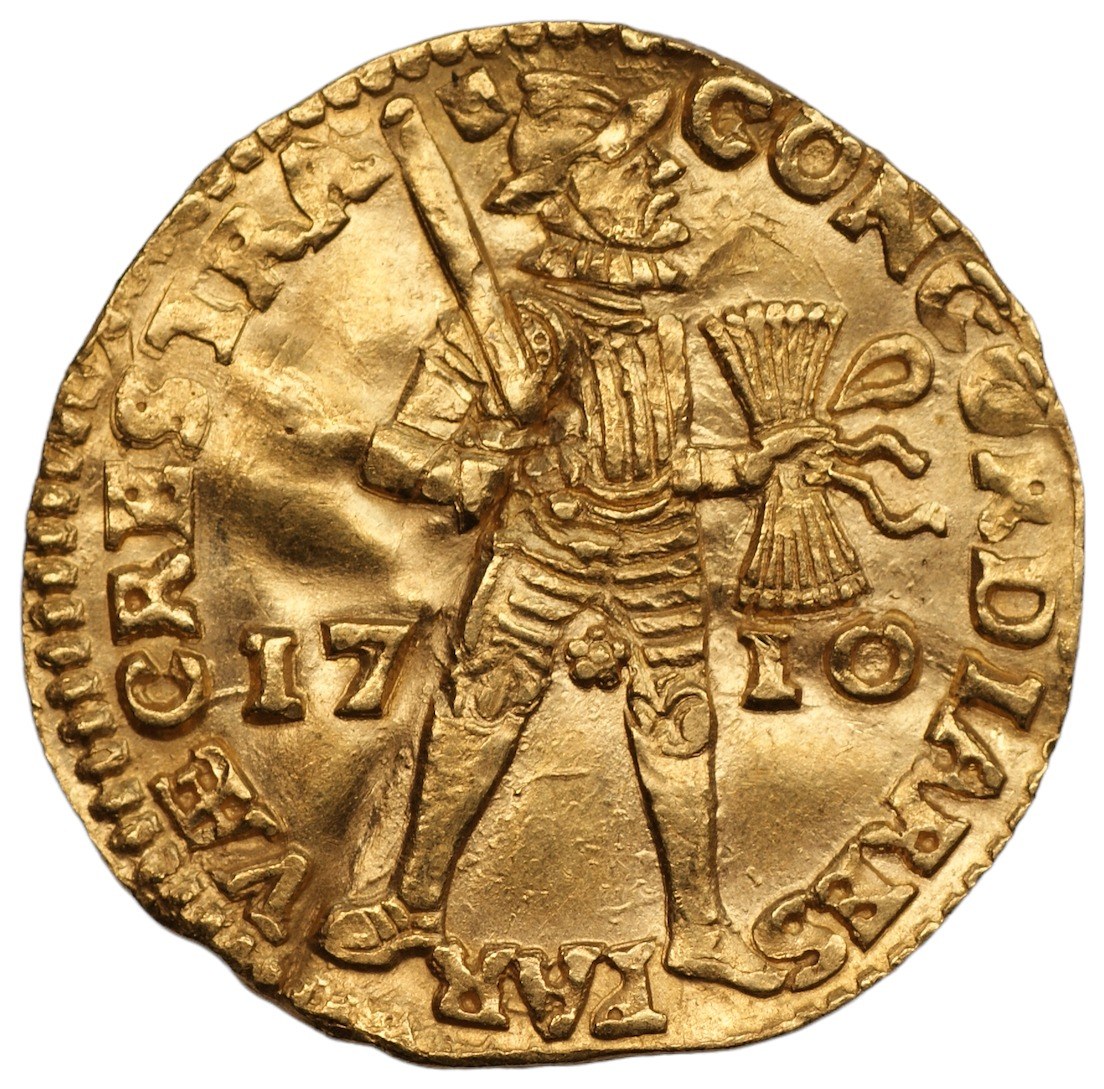 NIDERLANDY Utrecht - dukat 1710 - Au 986 - Aukcja internetowa ...