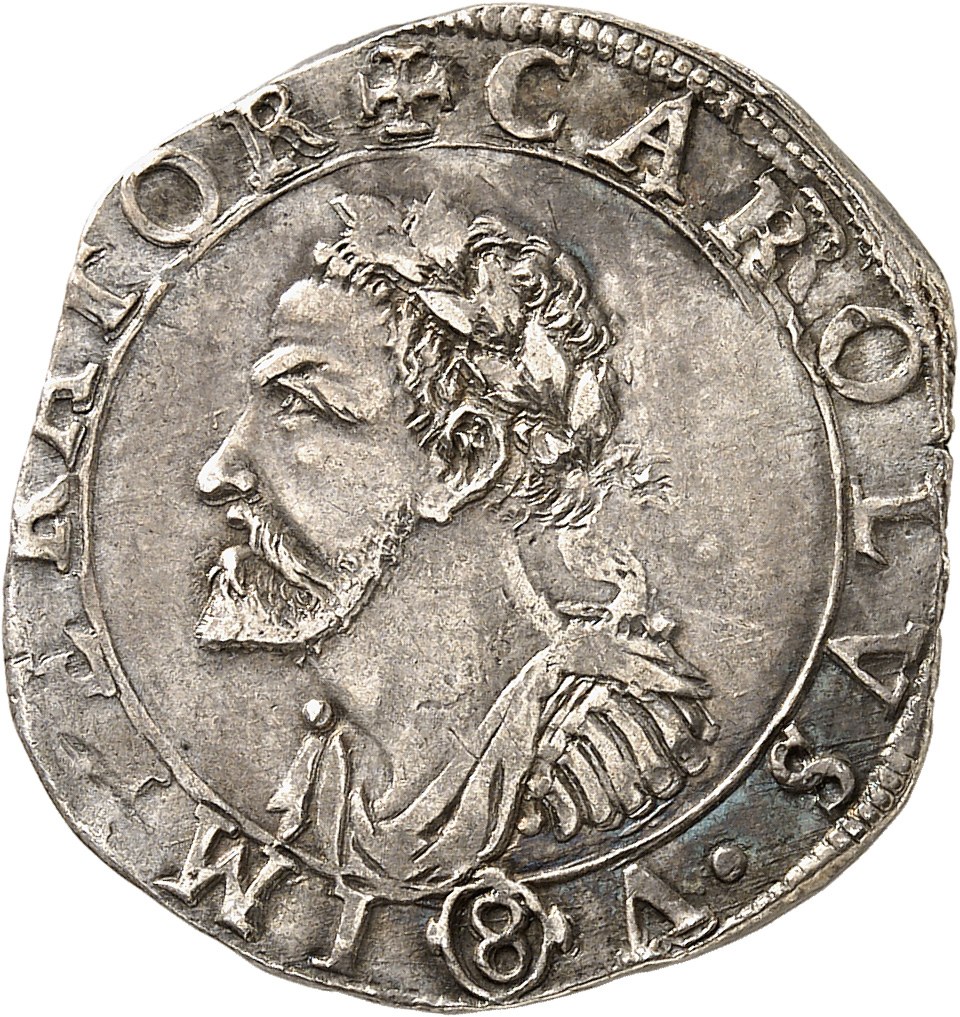 Besançon (ville de), au nom de Charles V (1506-1555). 8 gros 1623 ...
