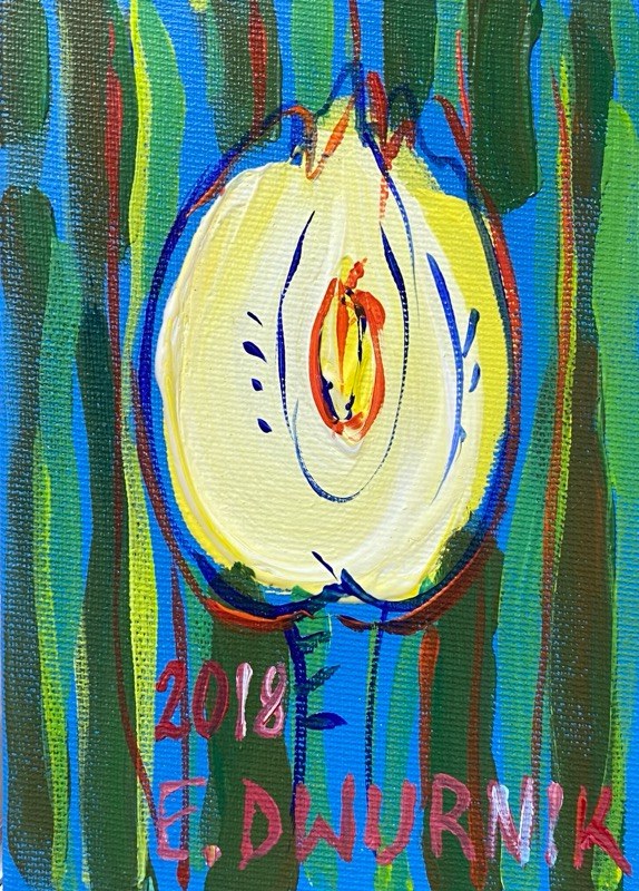 Edward Dwurnik, Tulipan - Aukcja internetowa / Licytacja online - Cena - OneBid