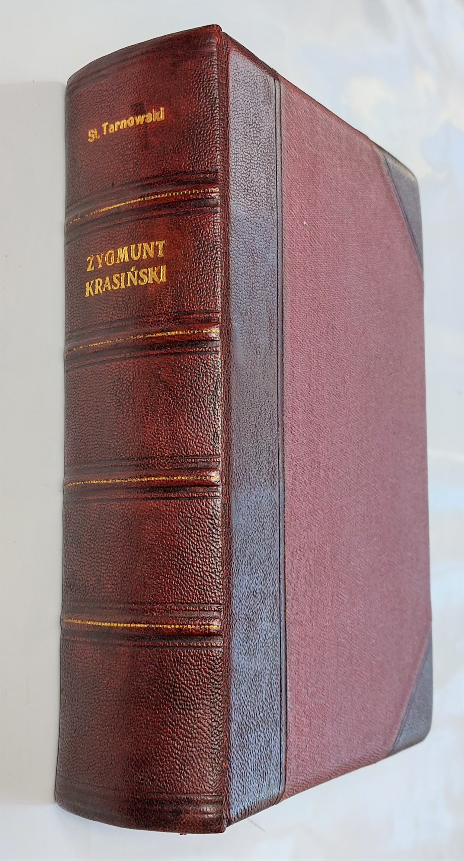 Tarnowski, Zygmunt Krasiński Tom 1-2, Kraków 1912 r. - Aukcja ...