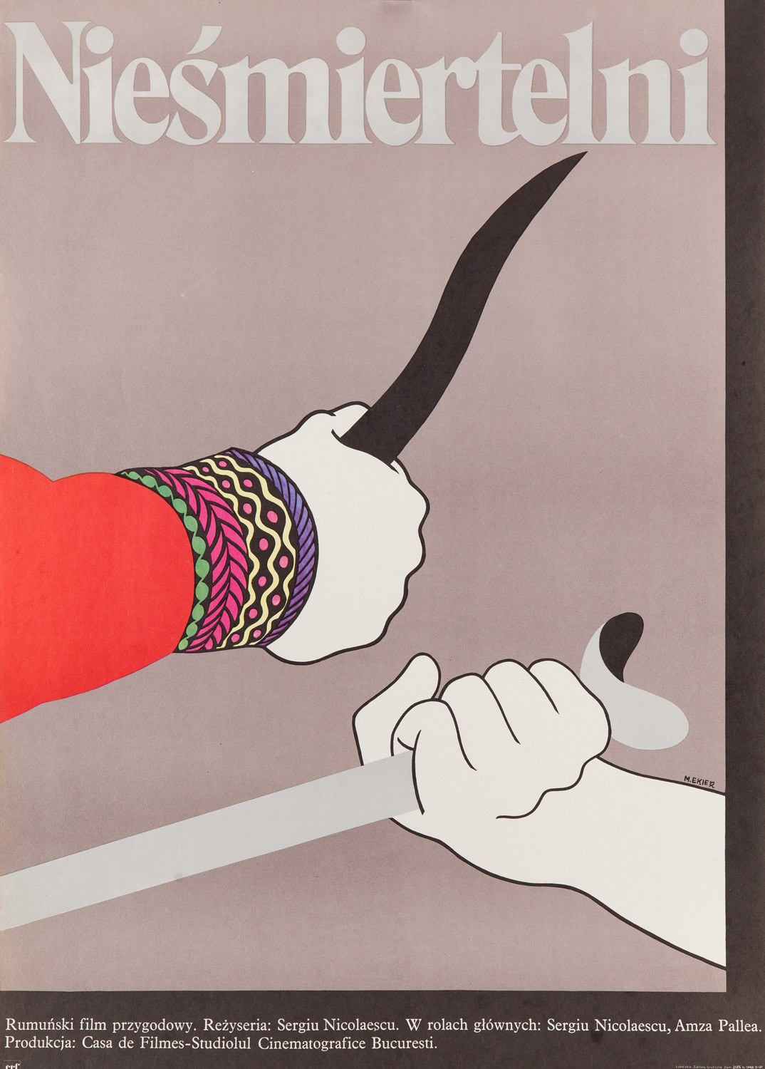 proj. Maria EKIER (ur. 1943 r.), Nieśmiertelni, 1975 r. - Aukcja ...