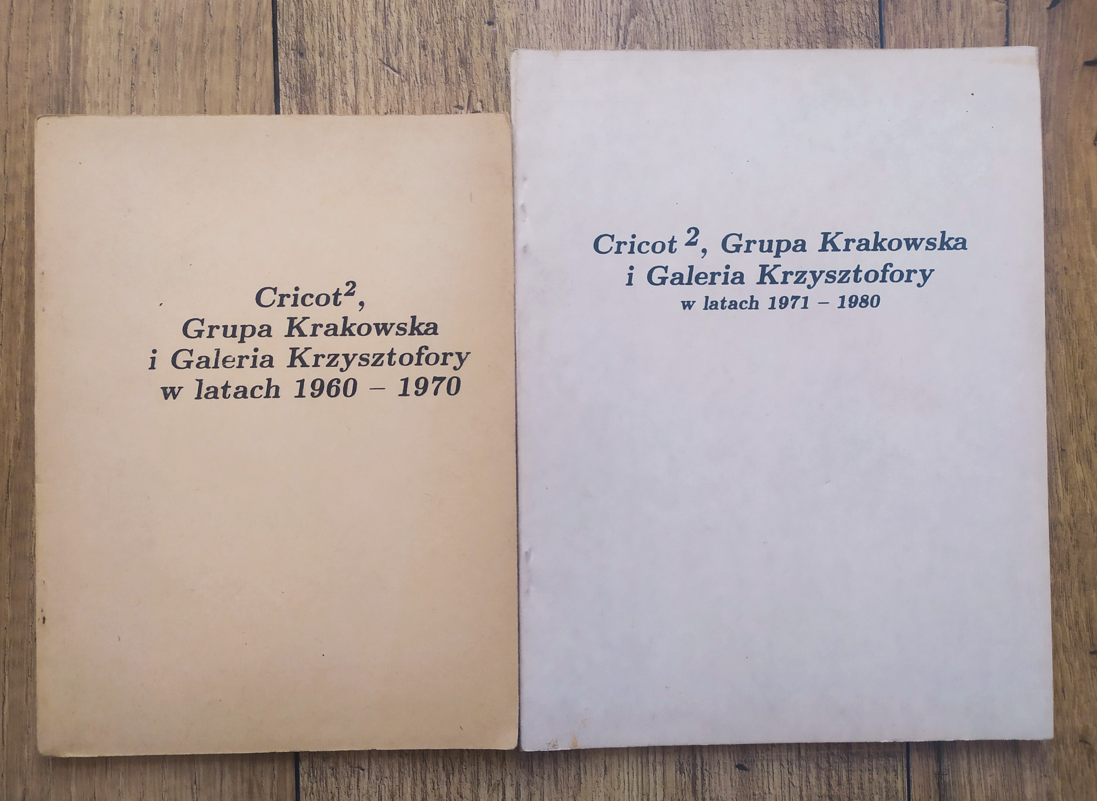 [Kantor] Cricot 2, Grupa Krakowska i Galeria Krzysztofory w latach 1960 ...