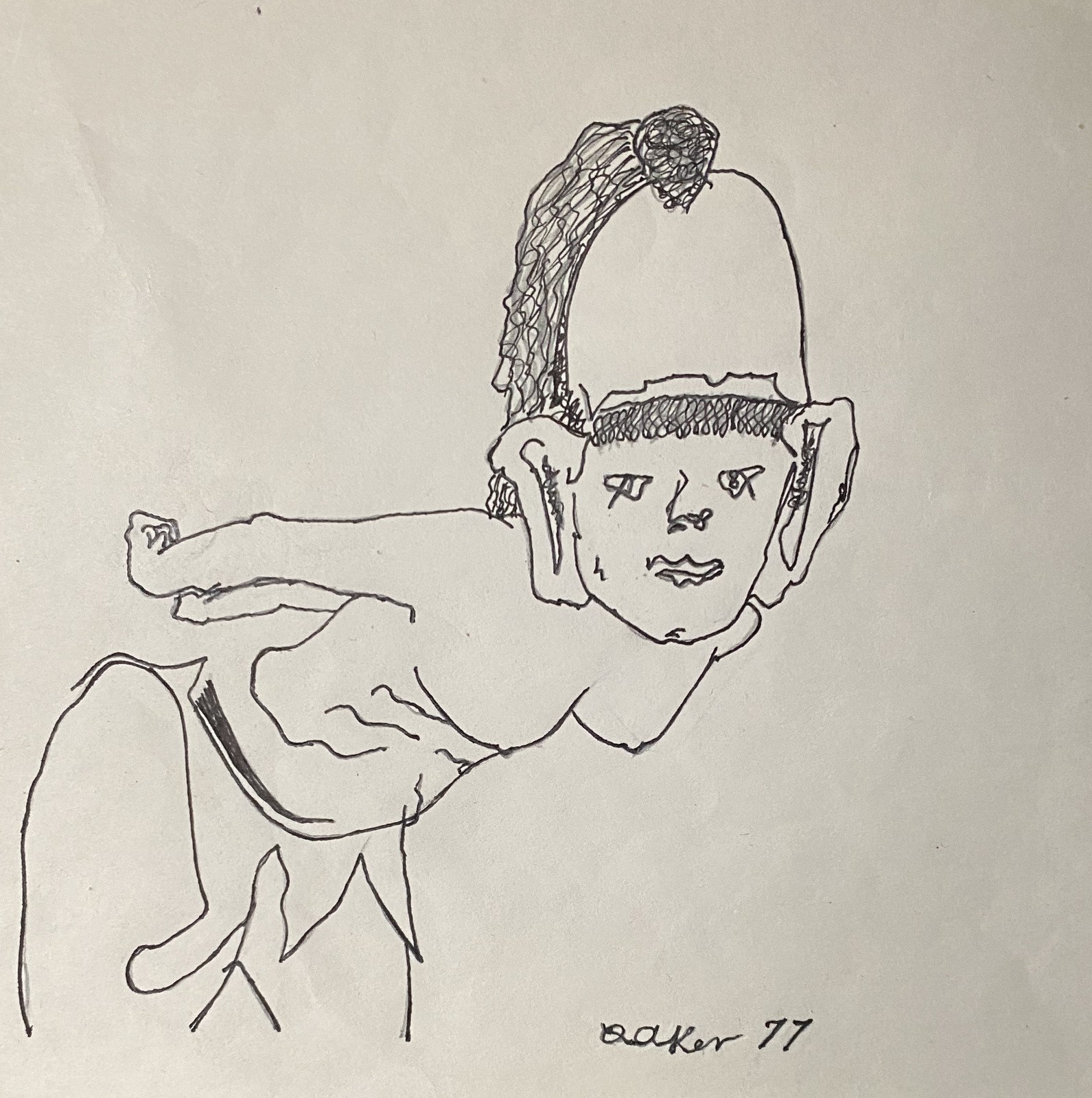 Otto AXER (1906-1983), Akt w kapeluszu - Aukcja internetowa / Licytacja ...