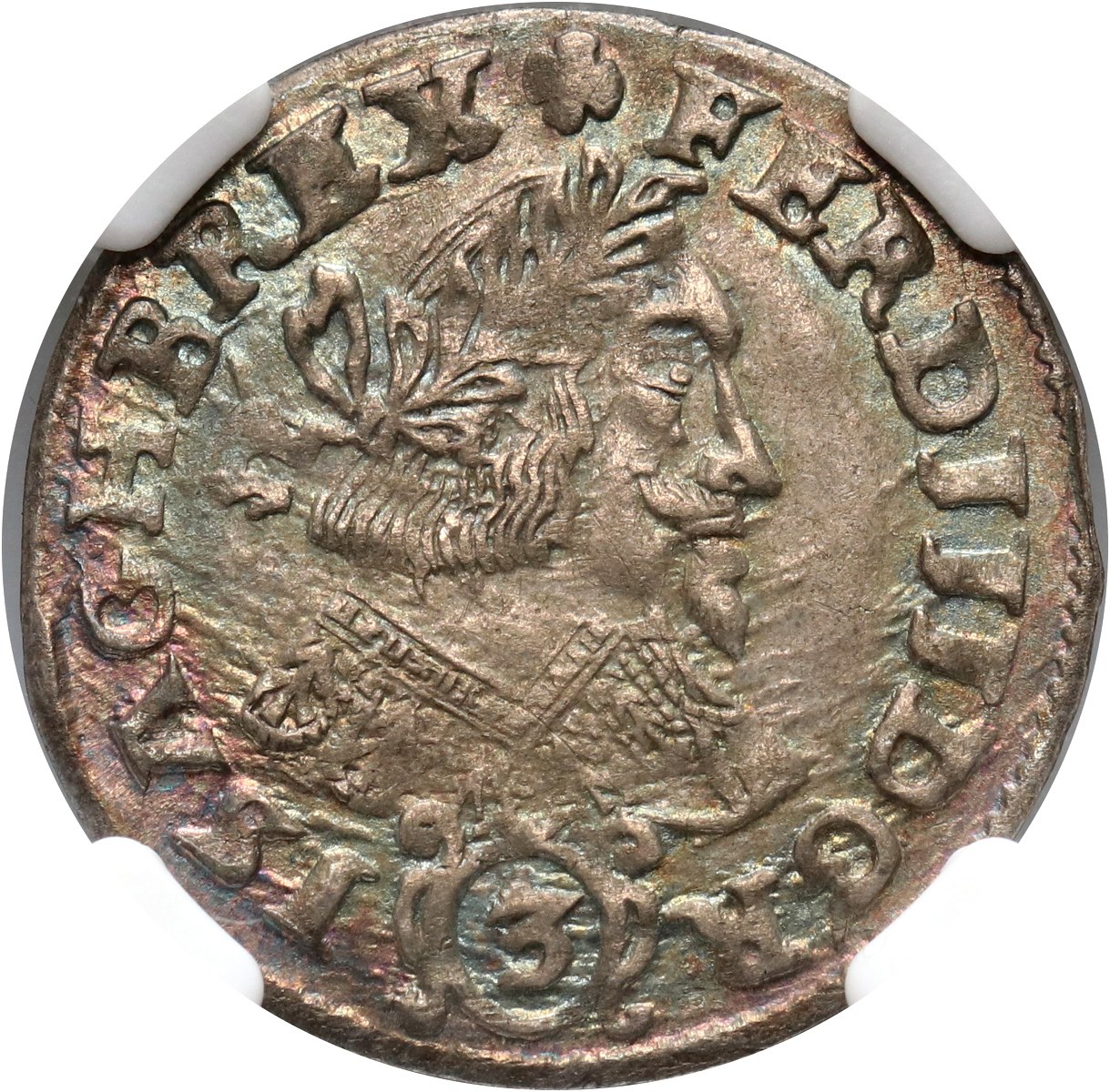 Śląsk, Ferdynand III, 3 krajcary 1641 GW, Kłodzko - Aukcja internetowa ...