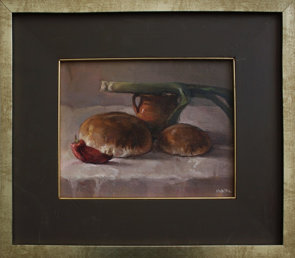 Józef Panfil, Martwa natura z papryką - Aukcja internetowa / Licytacja ...