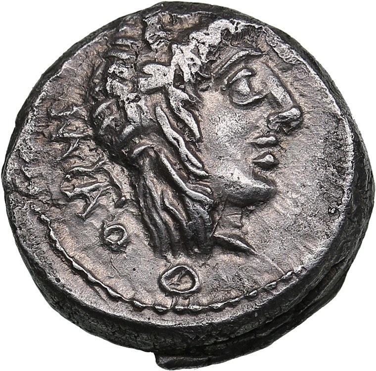 Roman Republic AR Quinario - Porcia. M. Porcius Cato (89 BC) - Aukcja ...