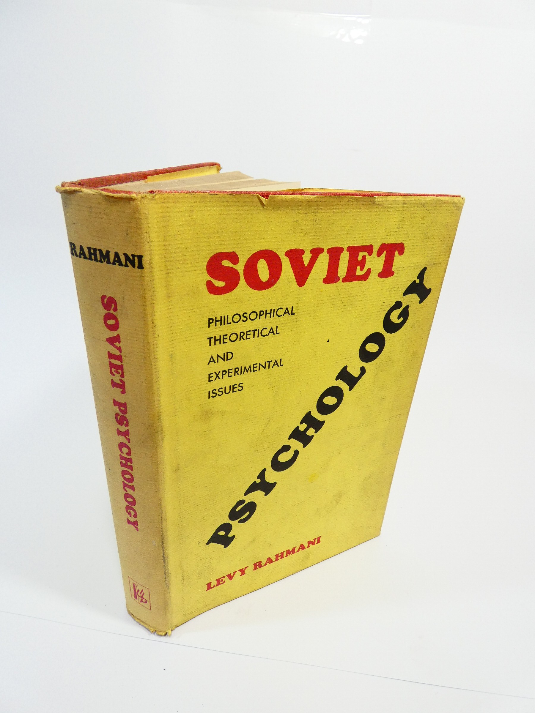 Rahmani Levy Soviet psychology; philosophical, theoretical, and ...