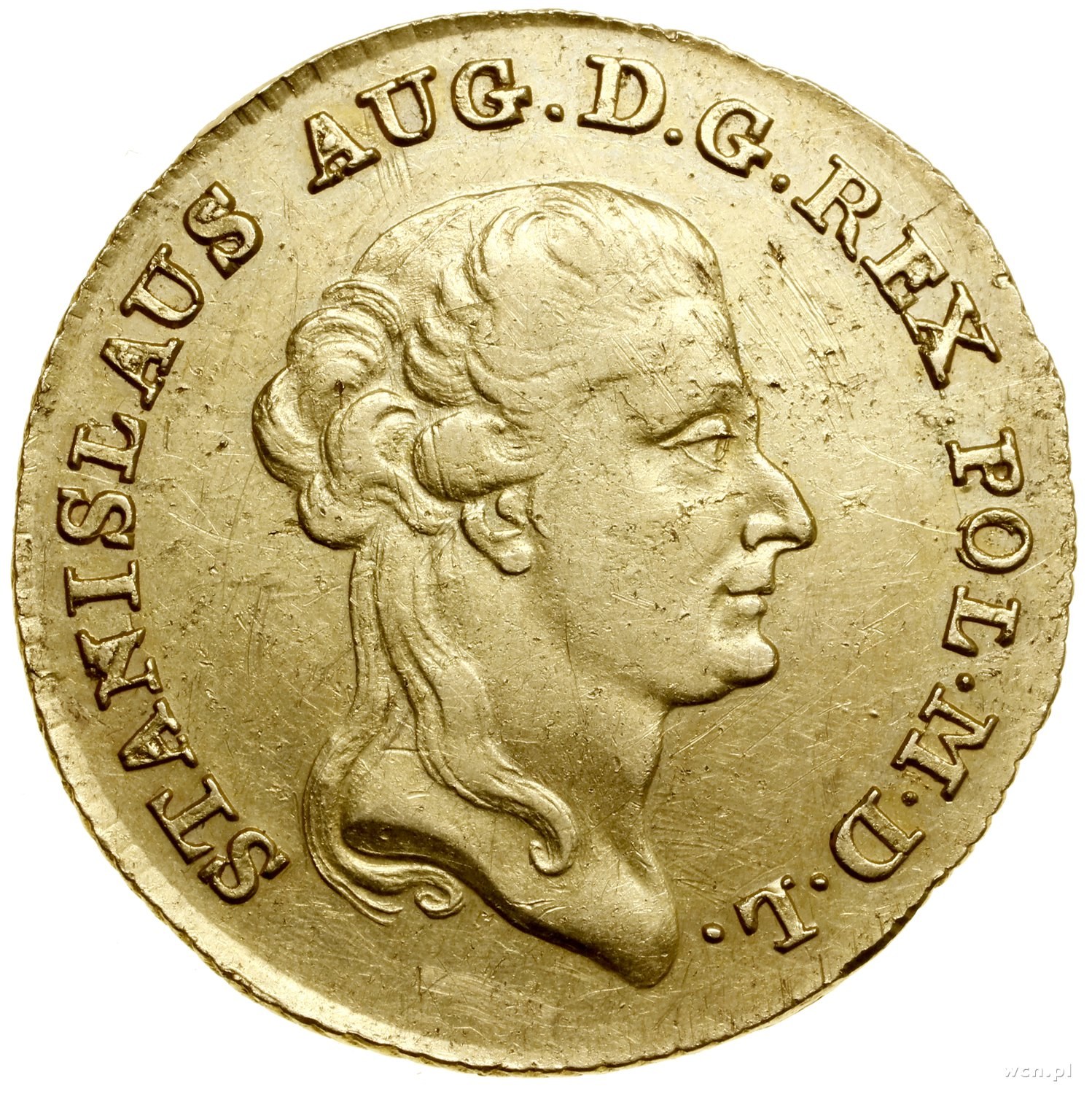 3 dukaty (stanislaus d’or), 1794, Warszawa; Aw: Głowa w... - Aukcja ...