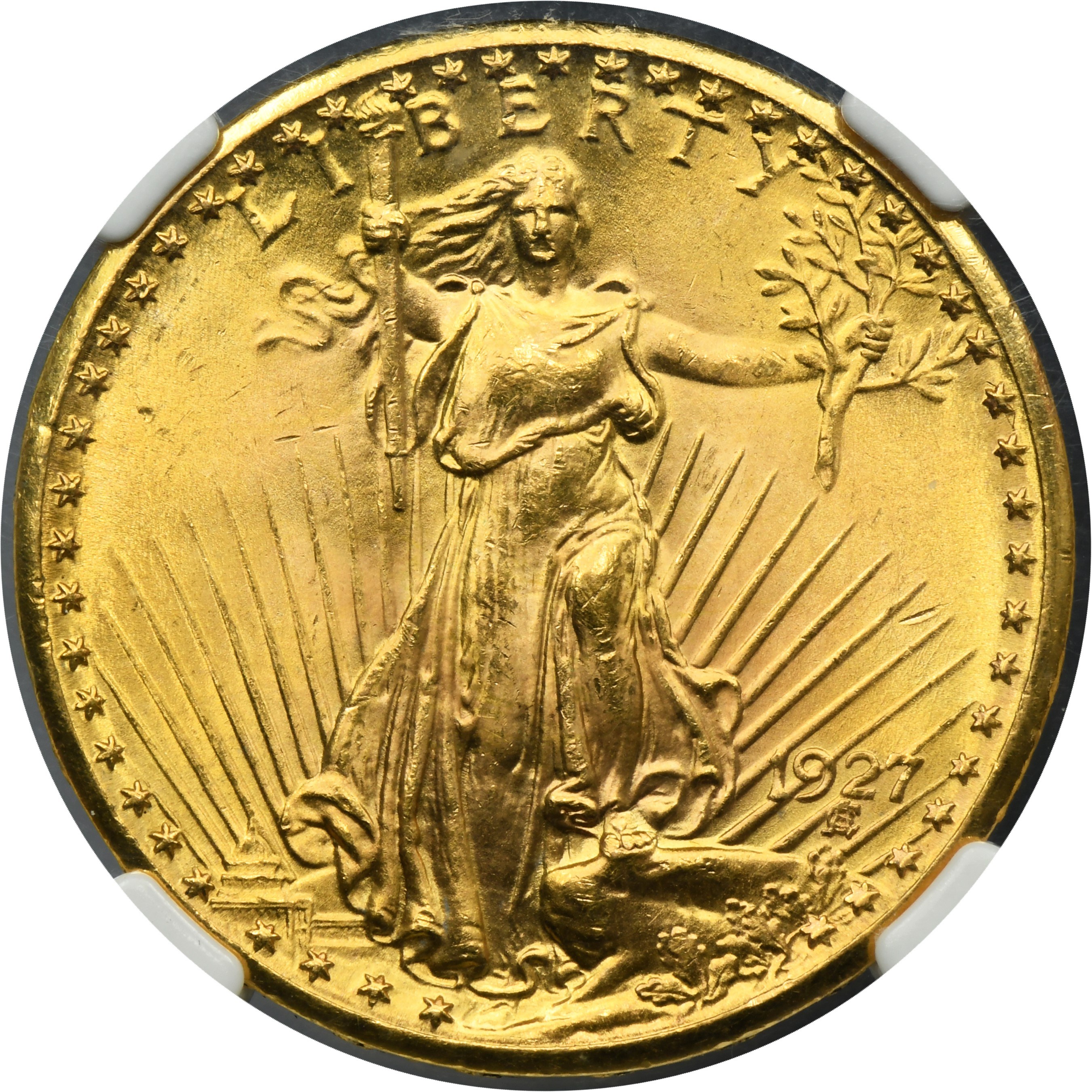 USA, 20 Dollars Philadelphia 1927 St. Gaudens - Double Eagle - NGC MS65 ...