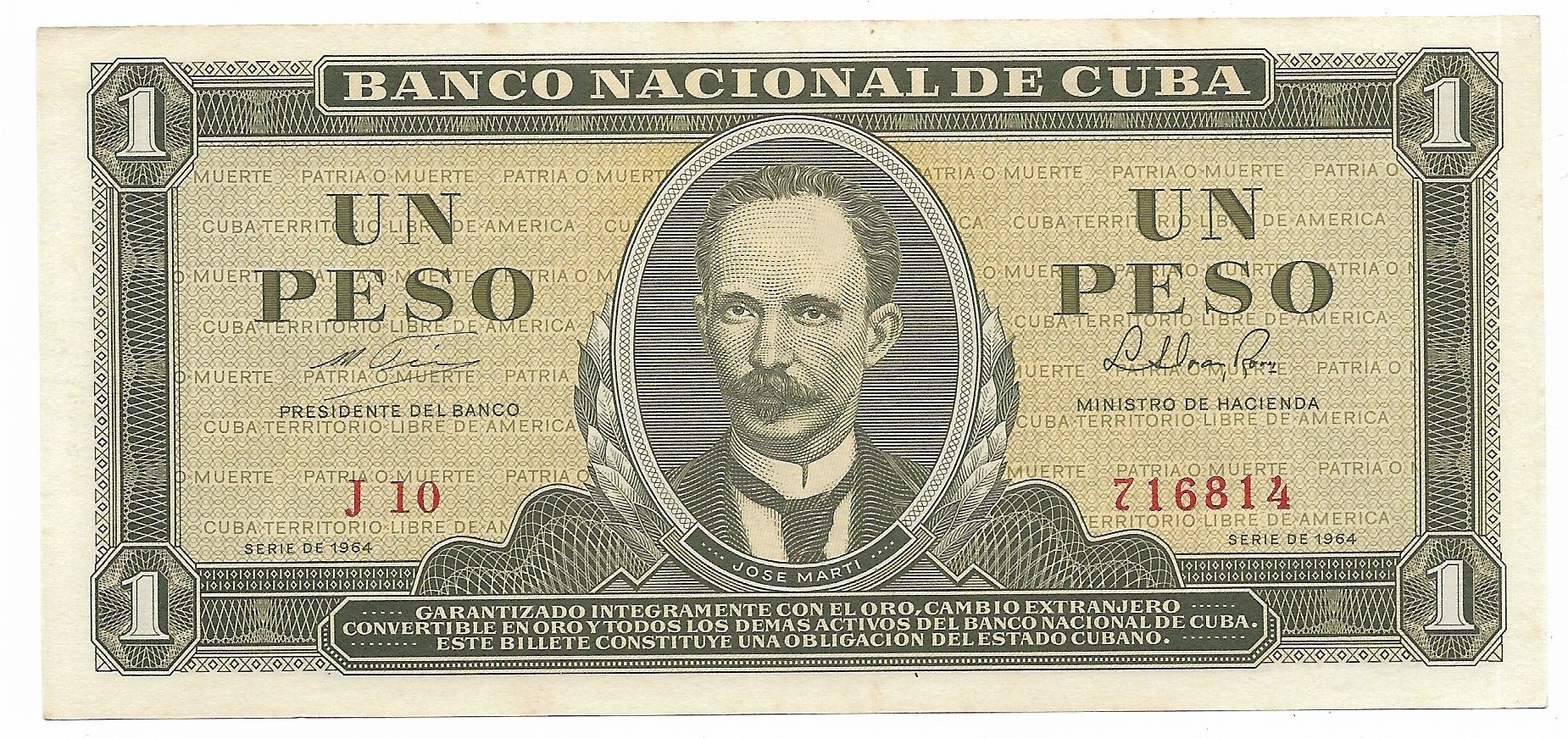 Kuba, 1 peso 1964 - Aukcja internetowa / Licytacja online - Cena - OneBid