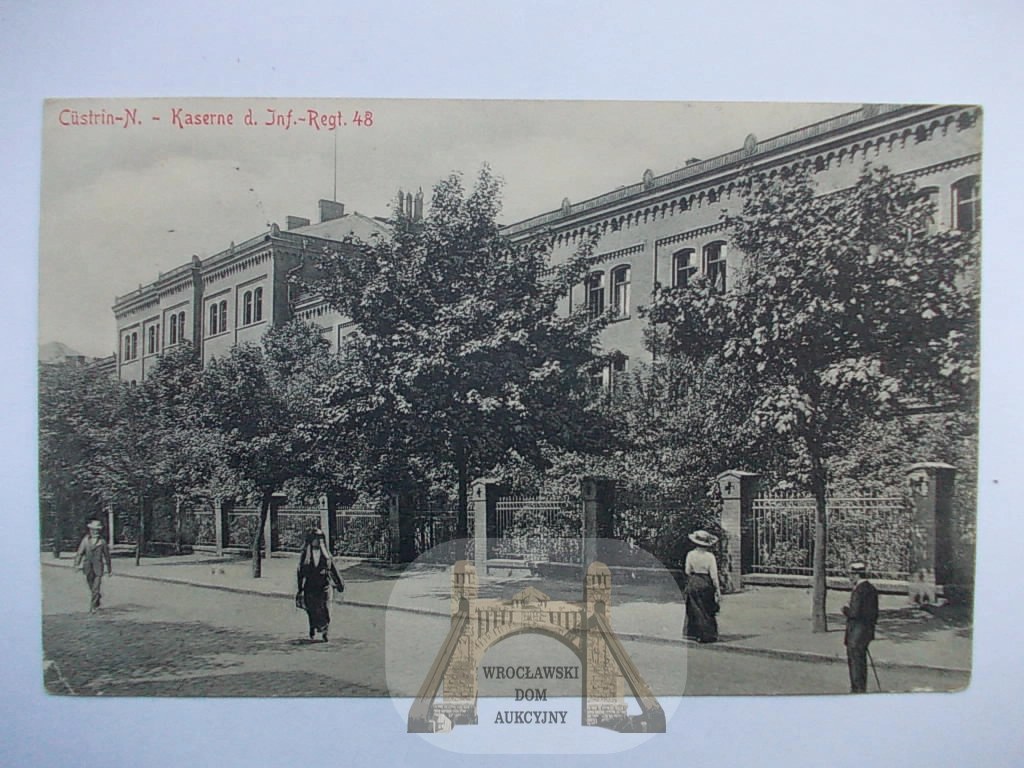 Kostrzyn, Custrin, koszary 1915 - Aukcja internetowa / Licytacja online ...