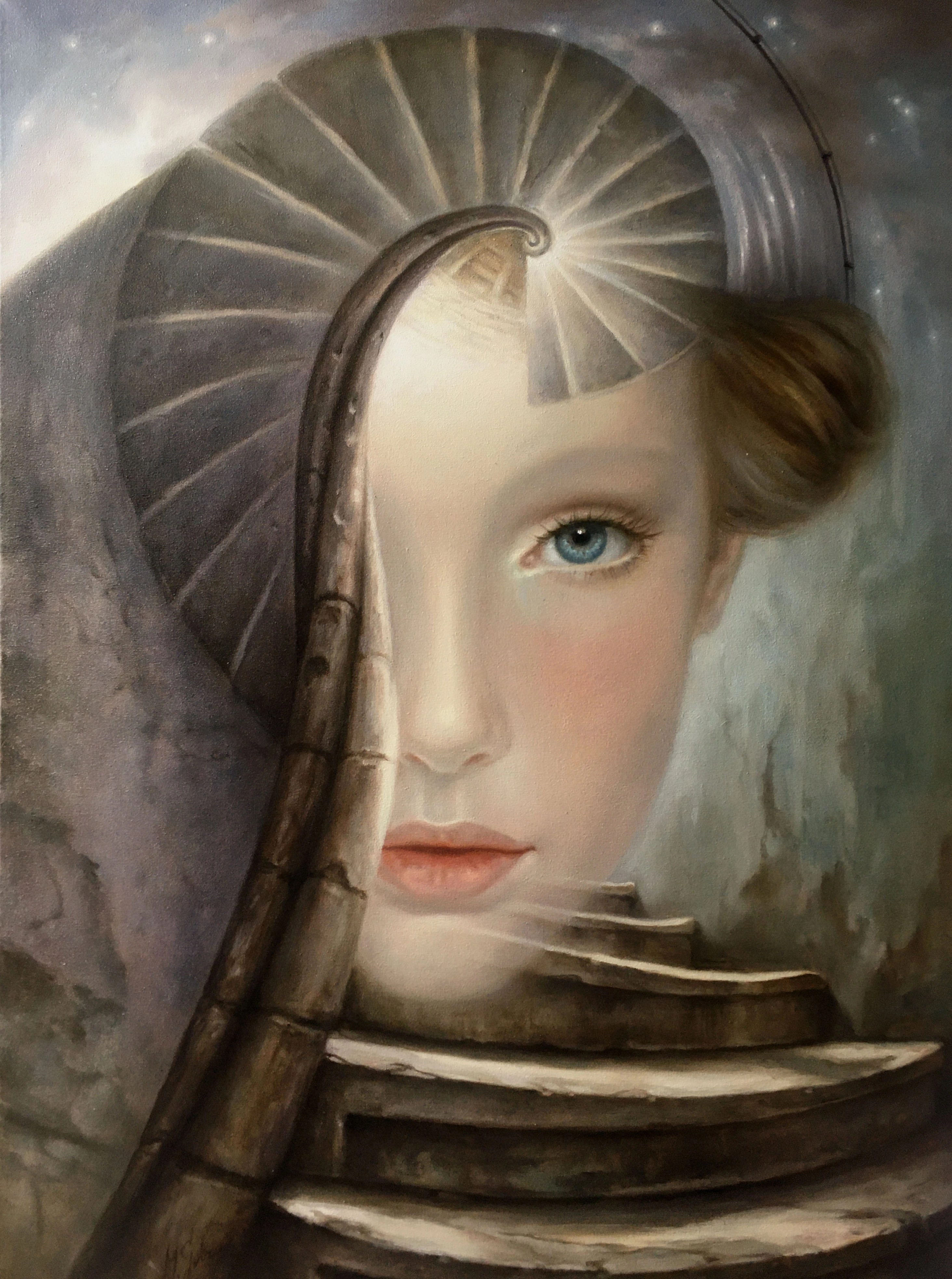 Maria GRUZA (1954), Oktawia, z cyklu Duchy Architektury - Aukcja ...