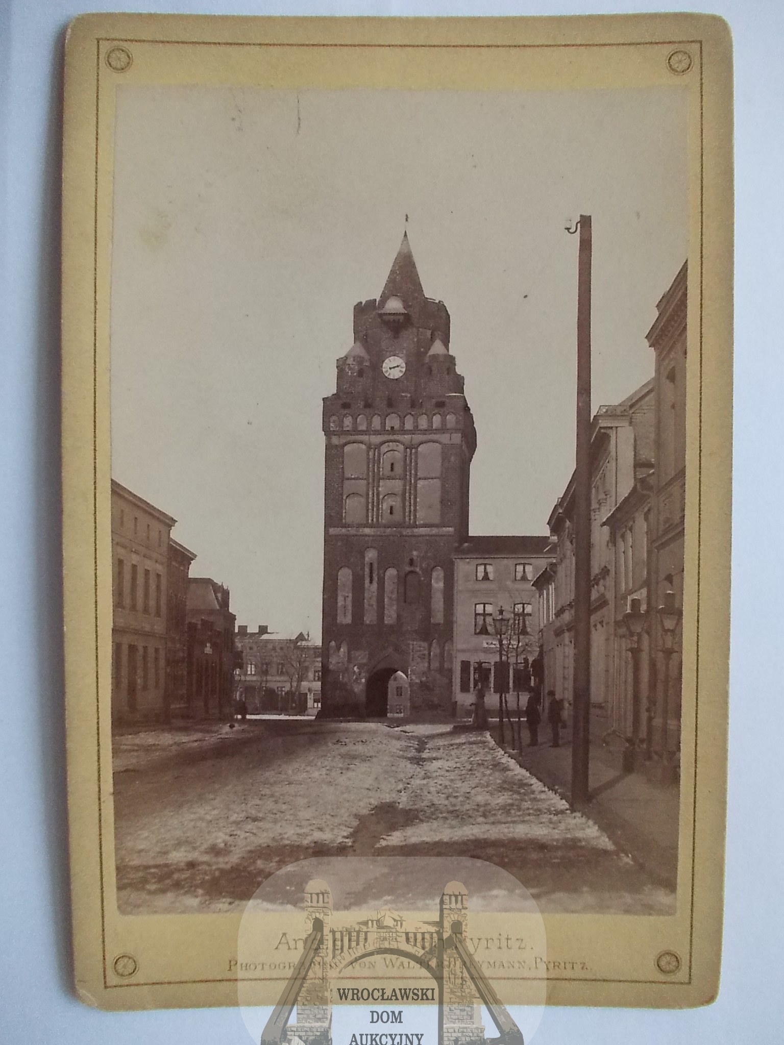 Pyrzyce, Pyritz, Szczecin Gate, photo ca. 1895 - Online auction ...