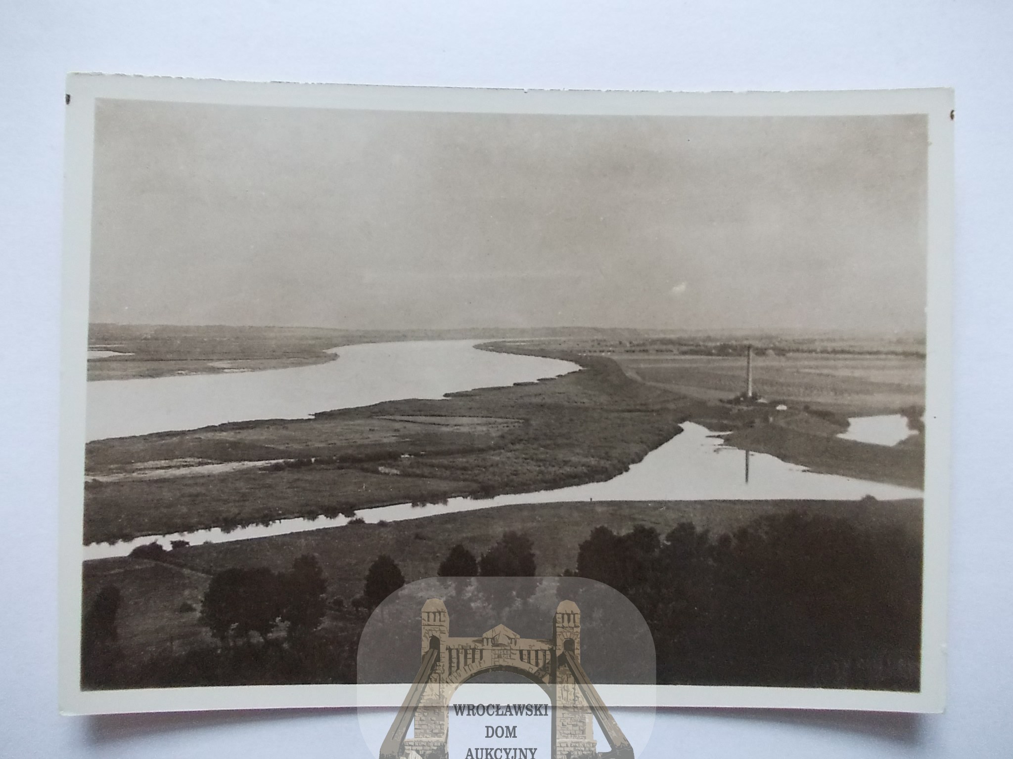 New on the Vistula, river, photo by Jan Bulhak, Atlas Bookstore, 1938 ...