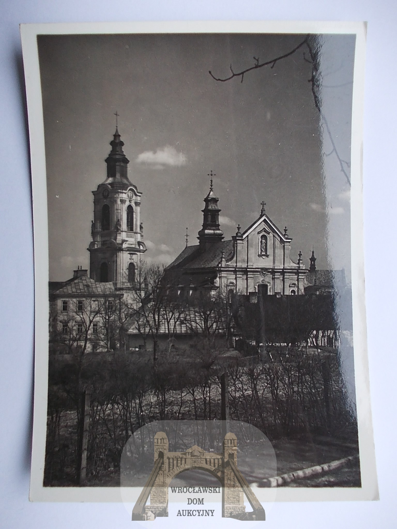 Przemyśl, katedra, sad, wyd. Książnica Atlas, fot. Lenkiewicz, 1938 ...