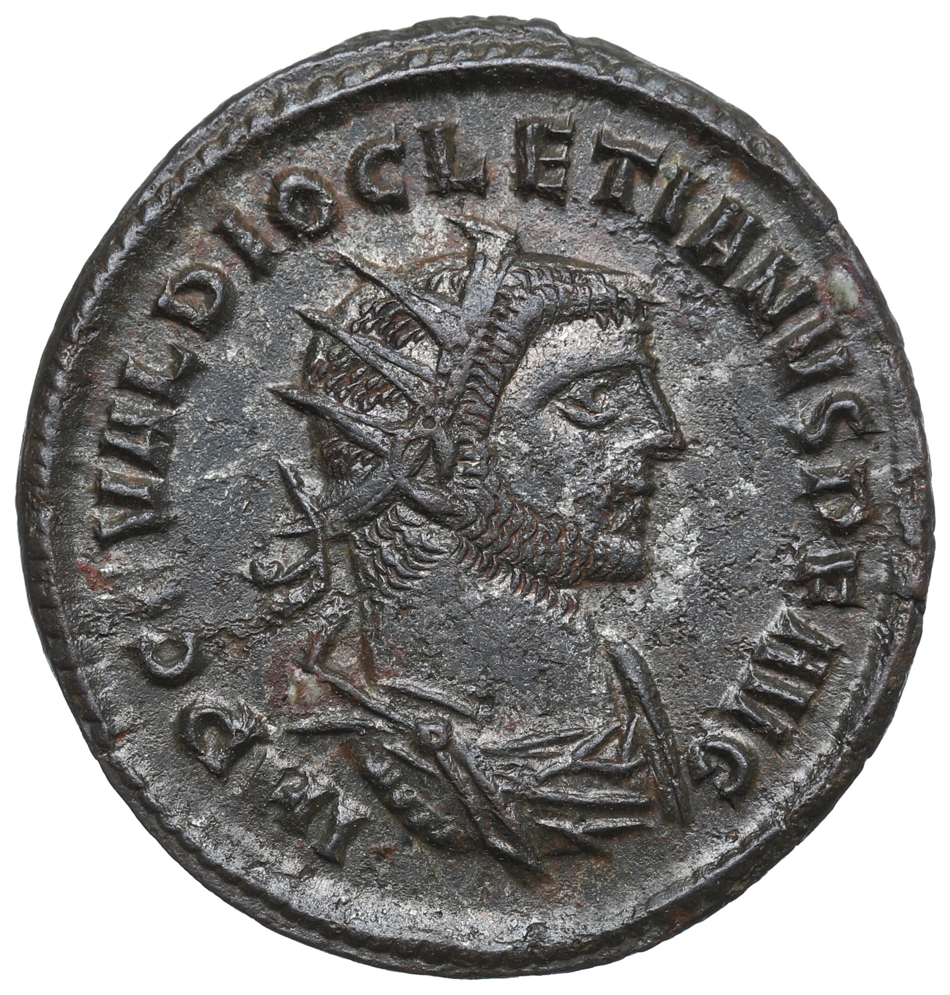 Cesarstwo Rzymskie, Dioklecjan, Antoninian Antiochia - IOV ET HERCV ...