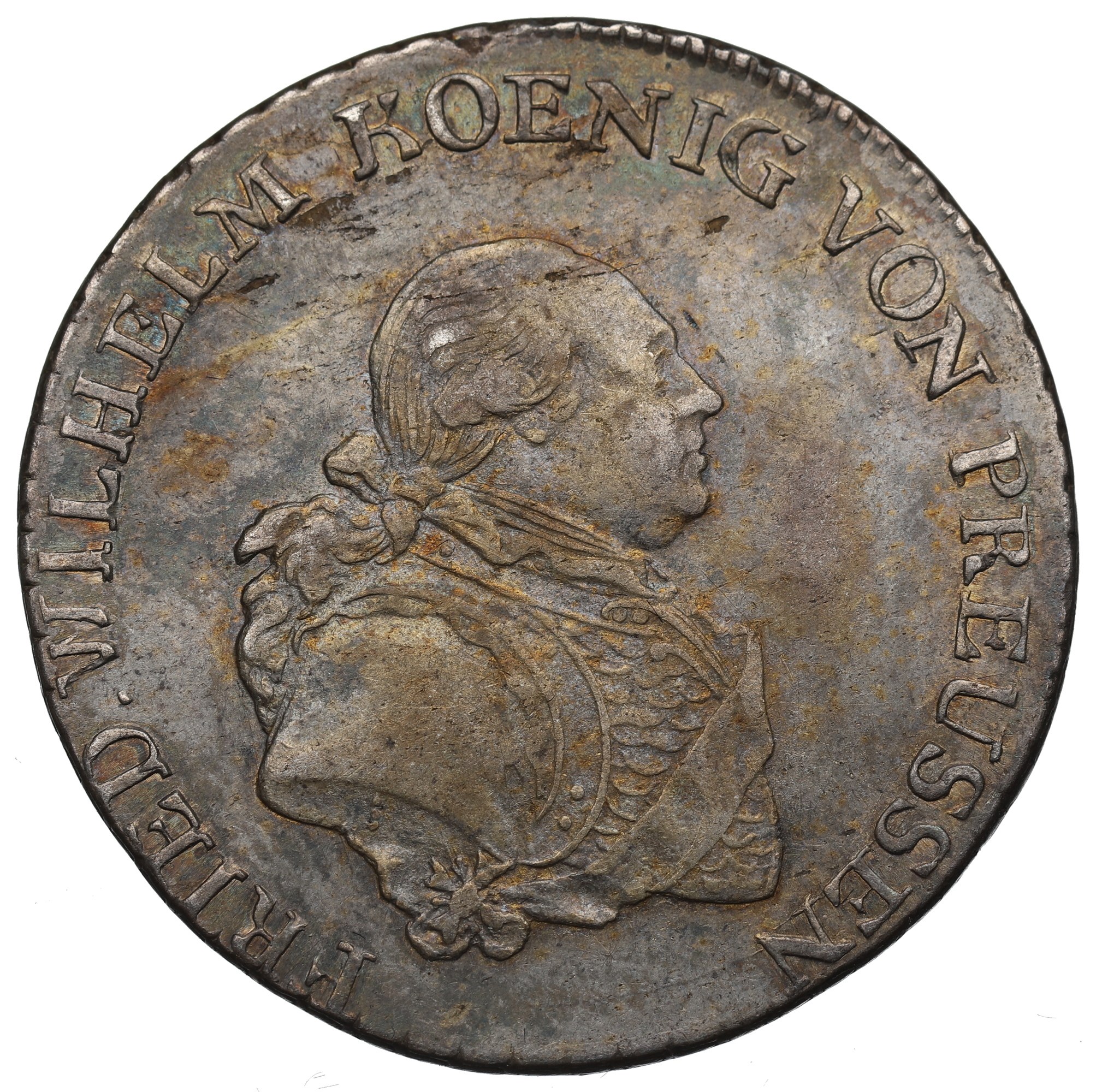 Germany, Preussen, Friedrich Wilhelm II, 1/3 thalet 1790 E - Online ...