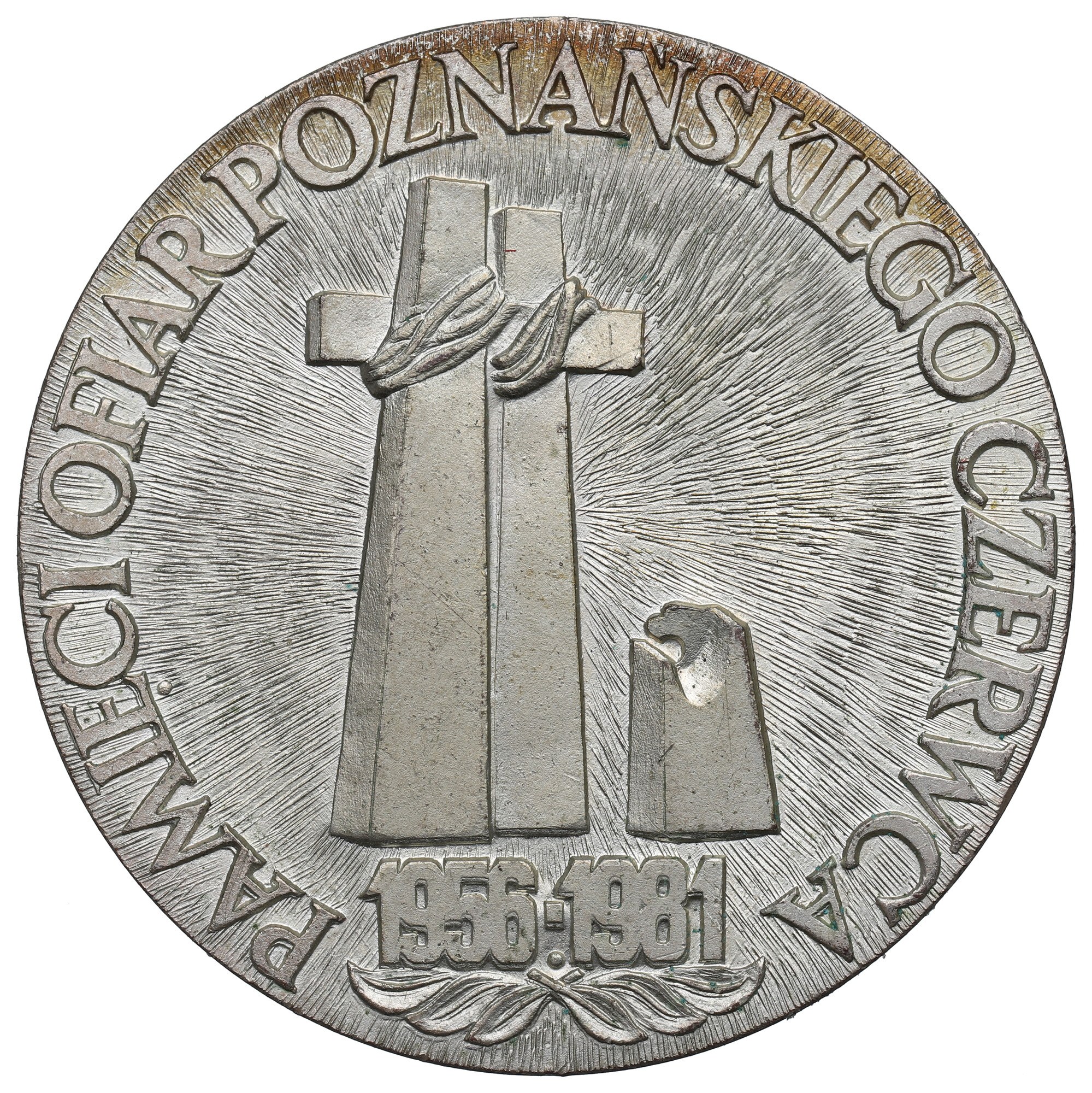 PRL, Medal Pamięci Ofiar Poznańskiego Czerwca, 1981 - Aukcja ...