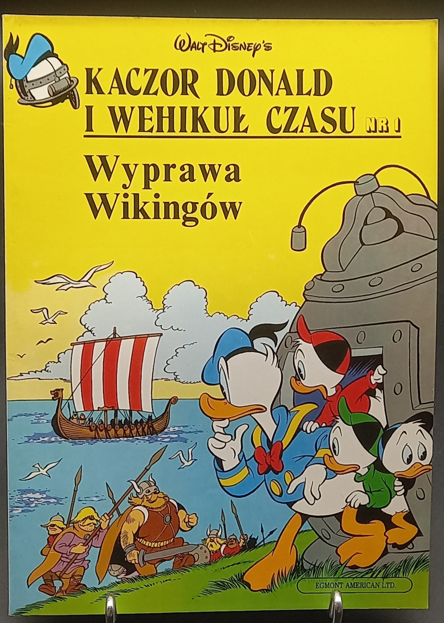 Kaczor Donald i wehikuł czasu Nr 1 Wyprawa wikingów Walt Disney Stan ...
