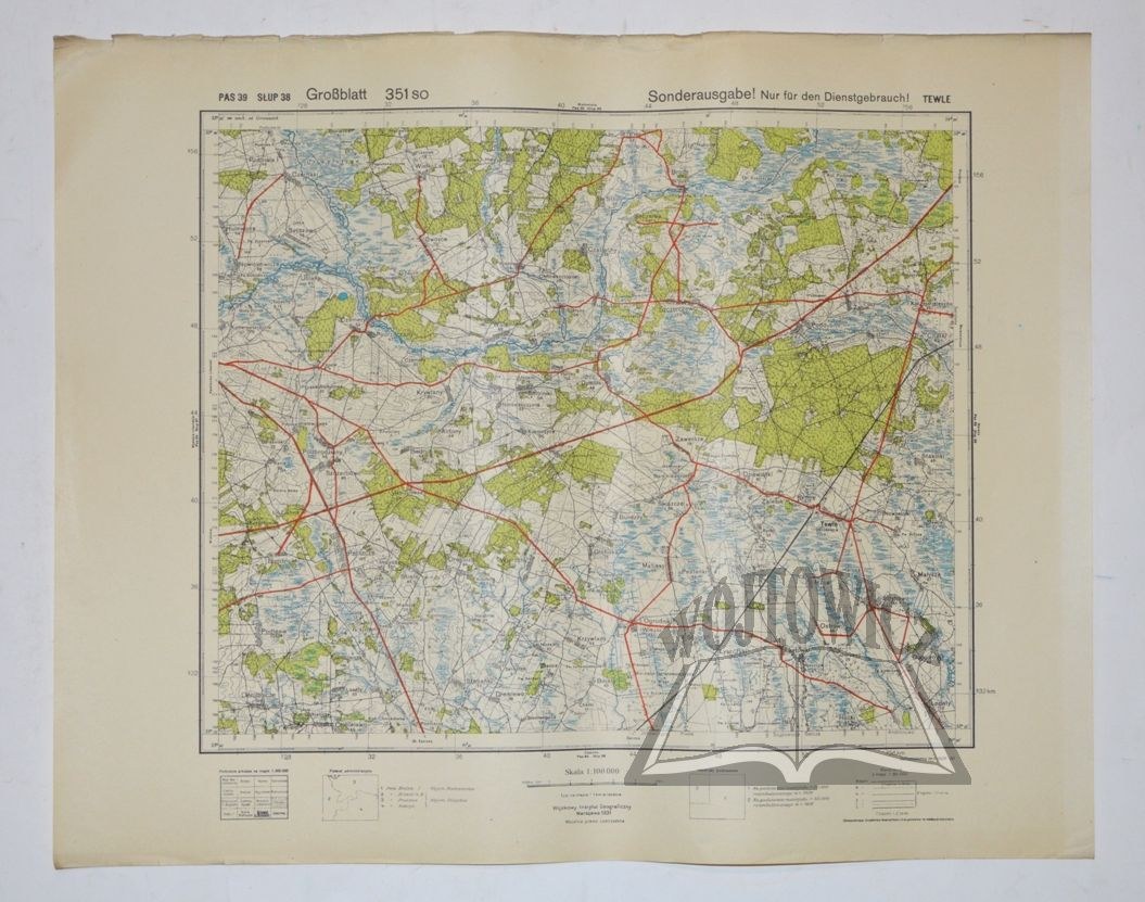 TEWLE. Pas 39. Słup 38. - Aukcja internetowa / Licytacja online - Cena ...