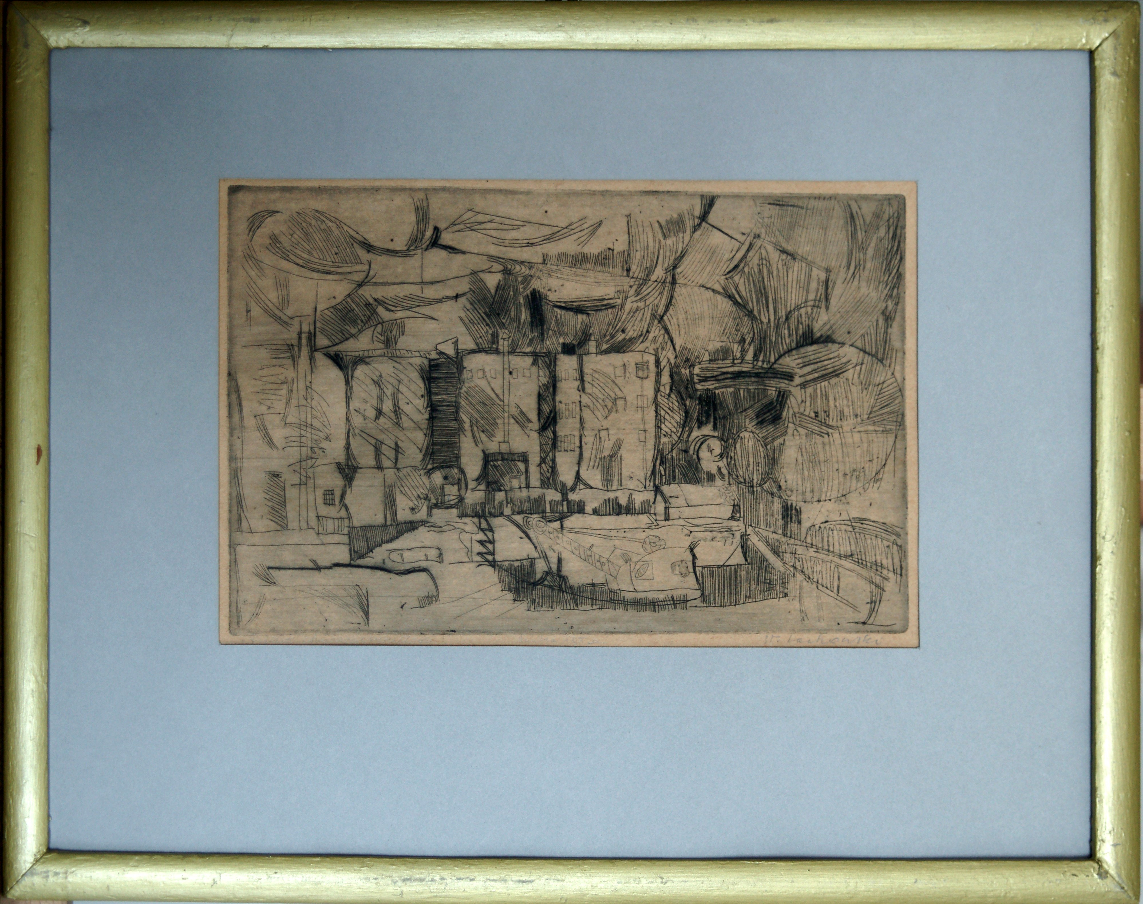 Stanisław Lackowski, Pejzaż charakterystyczny - Aukcja internetowa ...