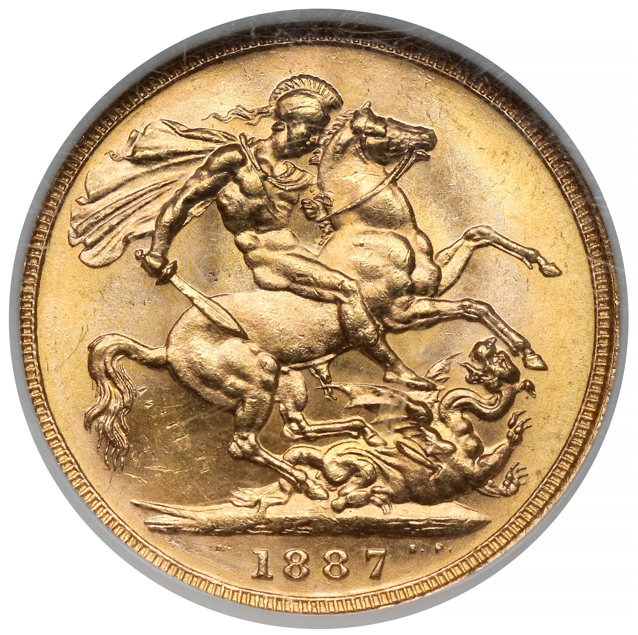 Australia, Victoria, Sovereign 1887-M - Online auction / Online bidding ...