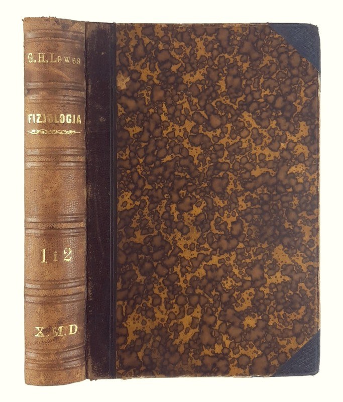 G. H. Lewes, Fizjologia Codziennego Życia Tom I i II - Aukcja ...