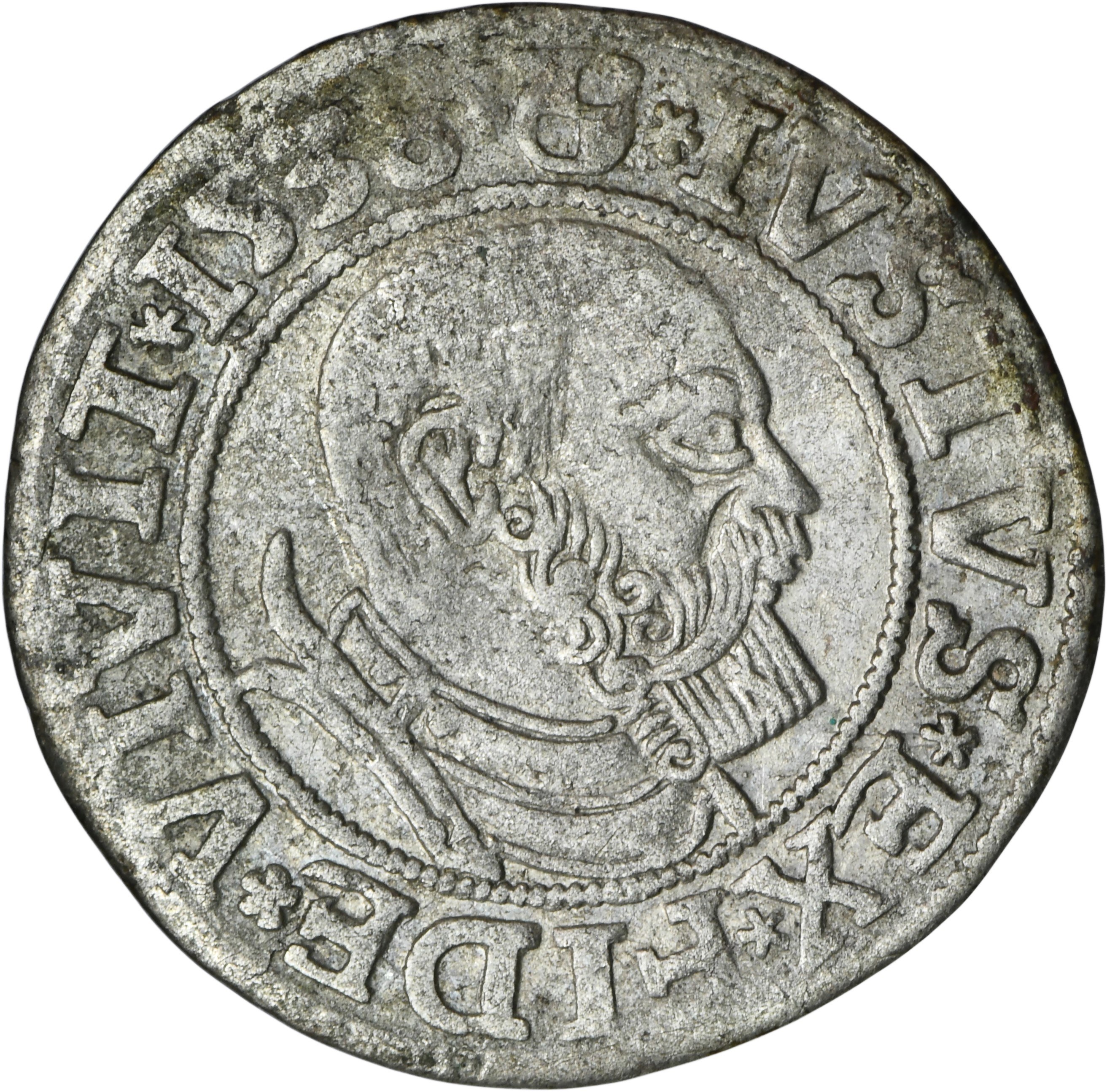 Prusy Książęce, Albrecht Hohenzollern, Grosz Królewiec 1538 - PRVSS ...