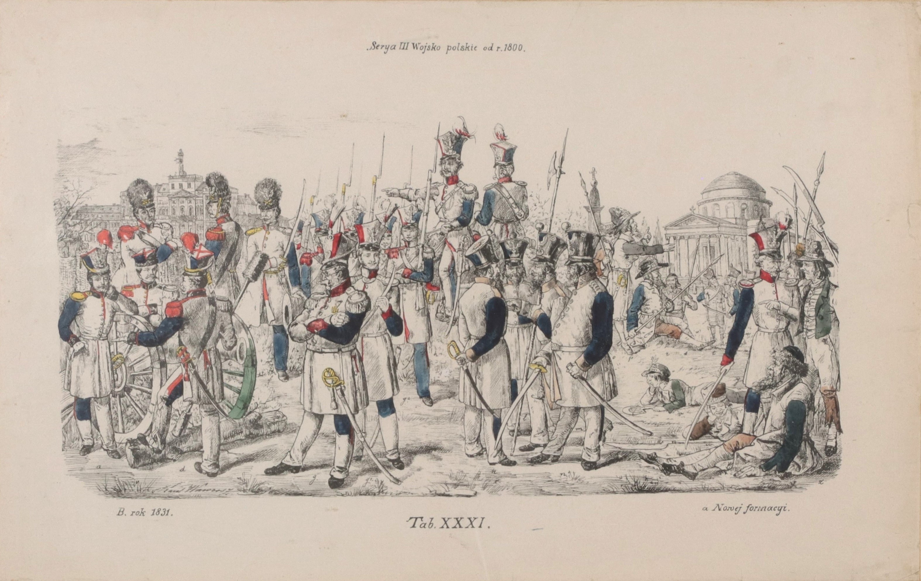 November Uprising. Soldiers of the insurgent army, exec. Karol Wawrosz ...