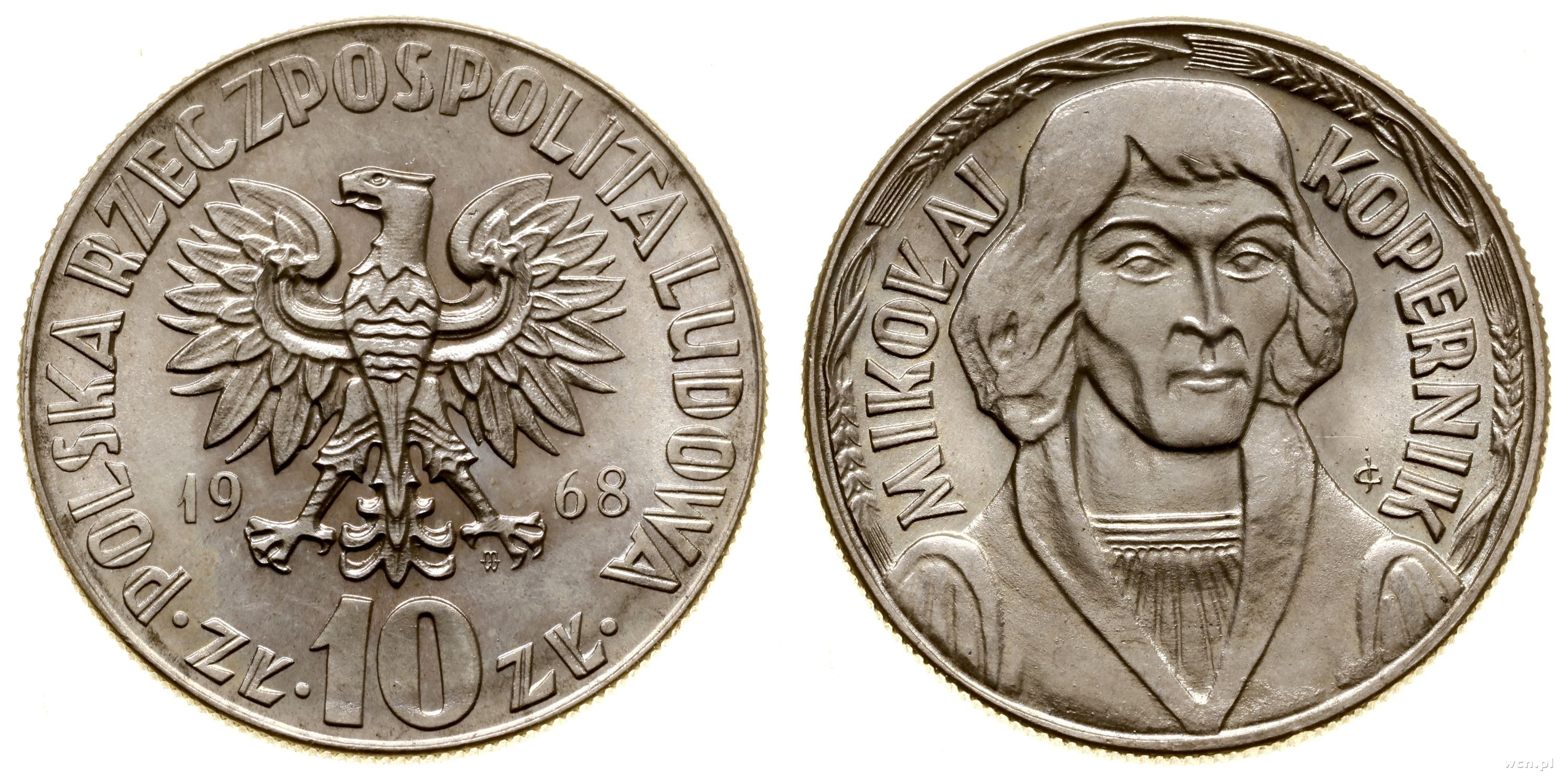 Polska, 10 złotych, 1968, Warszawa - Aukcja internetowa / Licytacja ...