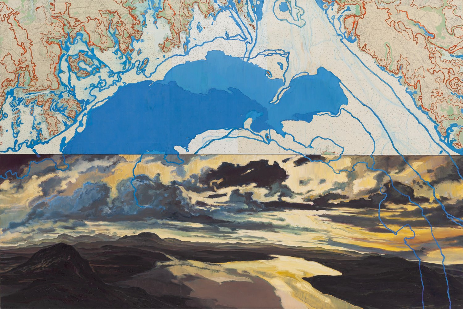 Jan Tyniec (ur. 1960), "Początek Ziemi, Ocean", 1993 - Aukcja ...
