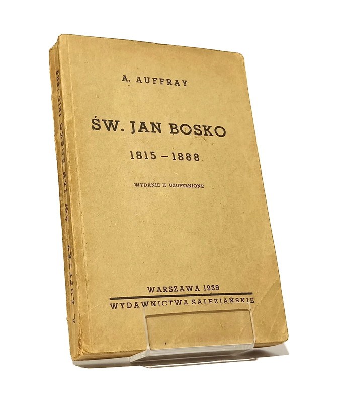 A. Auffray Św. Jan Bosko 1815-1888 [1939] - Aukcja internetowa ...