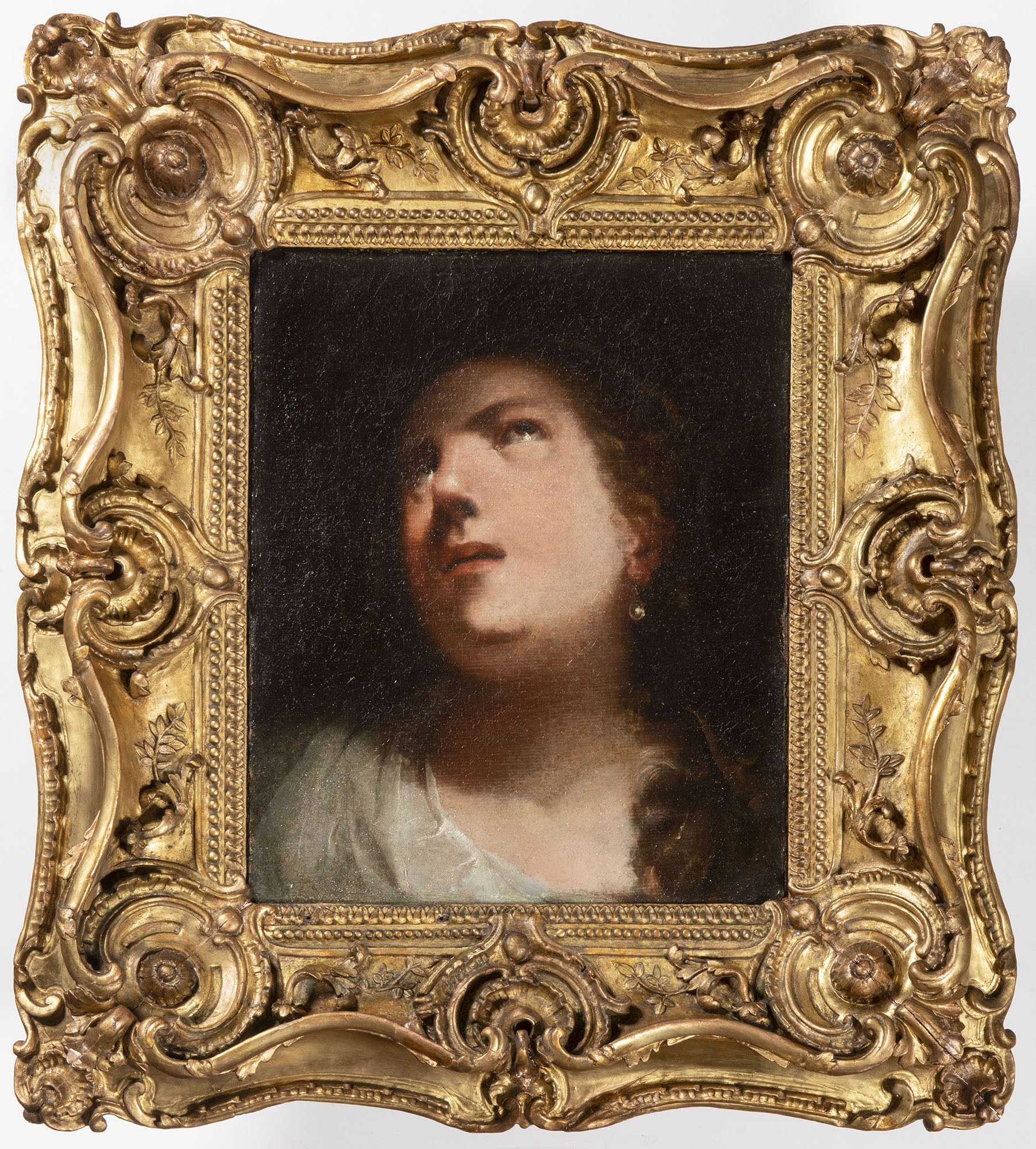 Study of a Woman's Head, 17th Century, Study of a Woman's Head, 17th ...