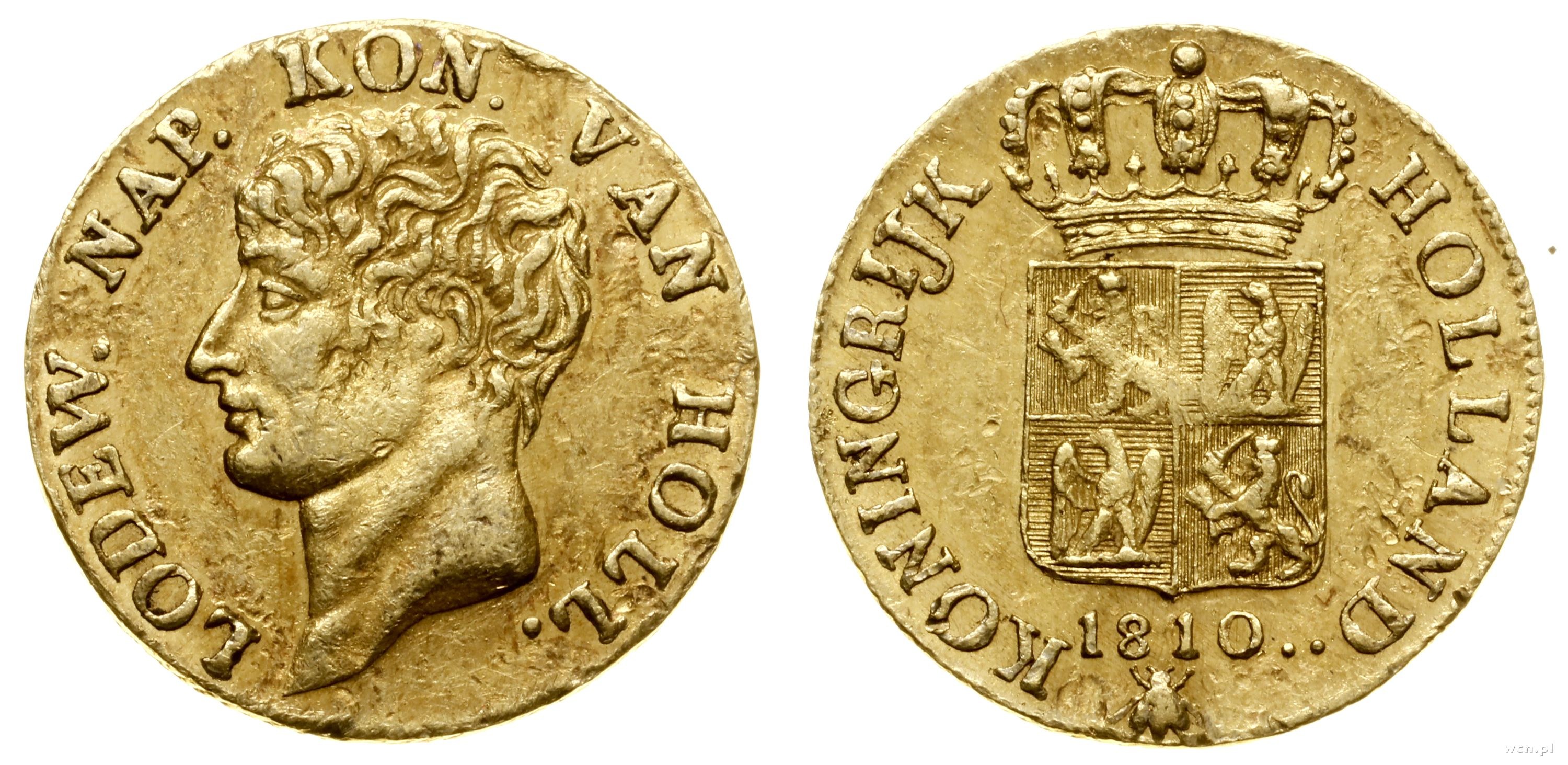 Niderlandy, dukat, 1810, Utrecht - Aukcja internetowa / Licytacja ... Niderlandy, dukat, 1810, Utrecht - Aukcja internetowa / Licytacja ...