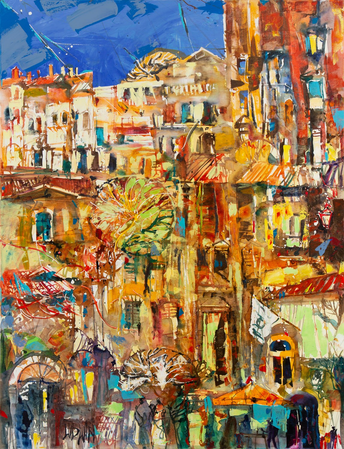 Krzysztof Ludwin (ur. 1962, Kraków), "Powidoki miast mijanych" , 2016 ...