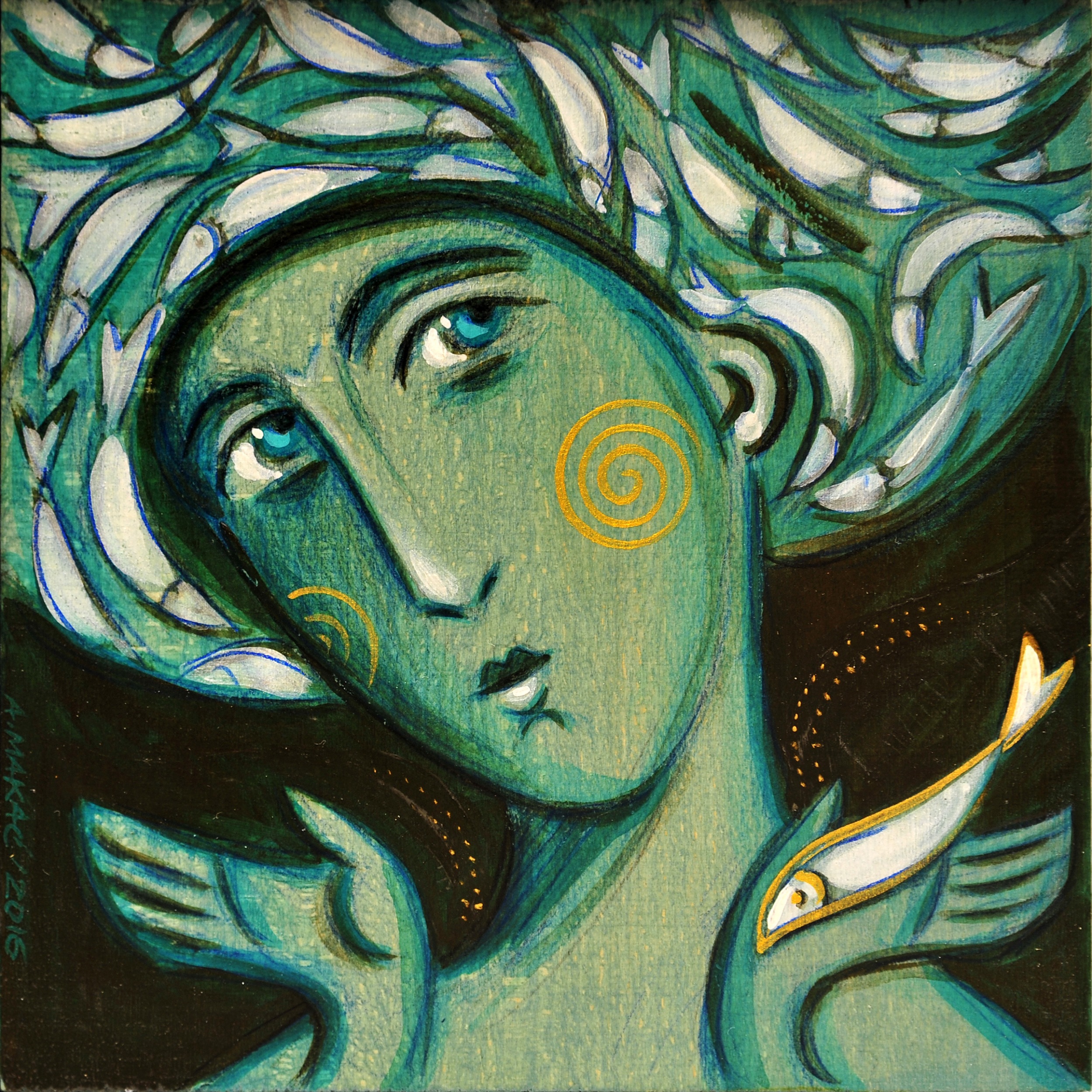 Anna Makać, Archanioł Rafael, 2016 - Aukcja internetowa / Licytacja ...