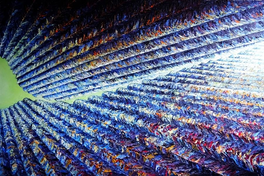 Magdalena BARCZYK-KURUS, Przenikanie X, cykl "Intymność światła", 2021 ...