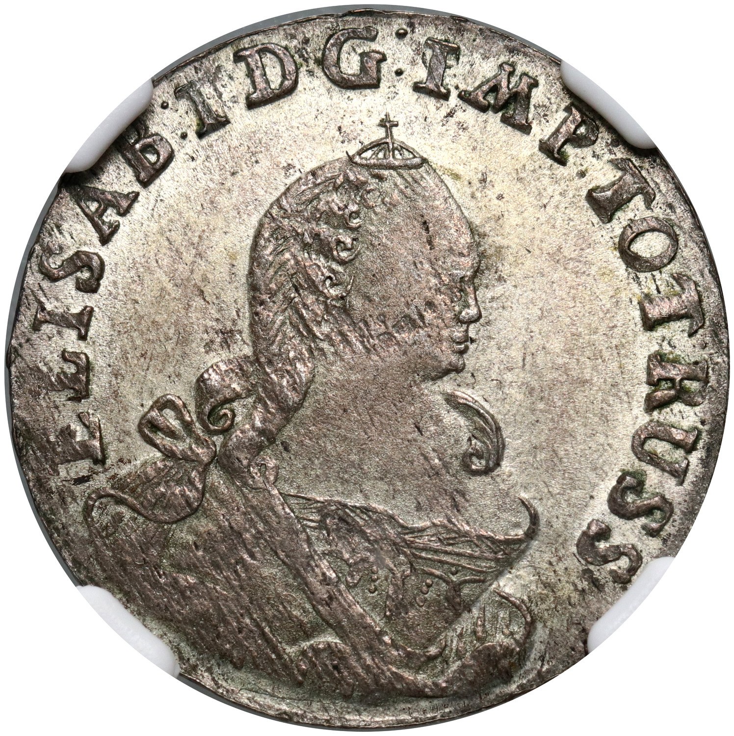 Russia, Occupation of Prussia, Elizabeth, 6 Groschen 1759, Königsberg ...