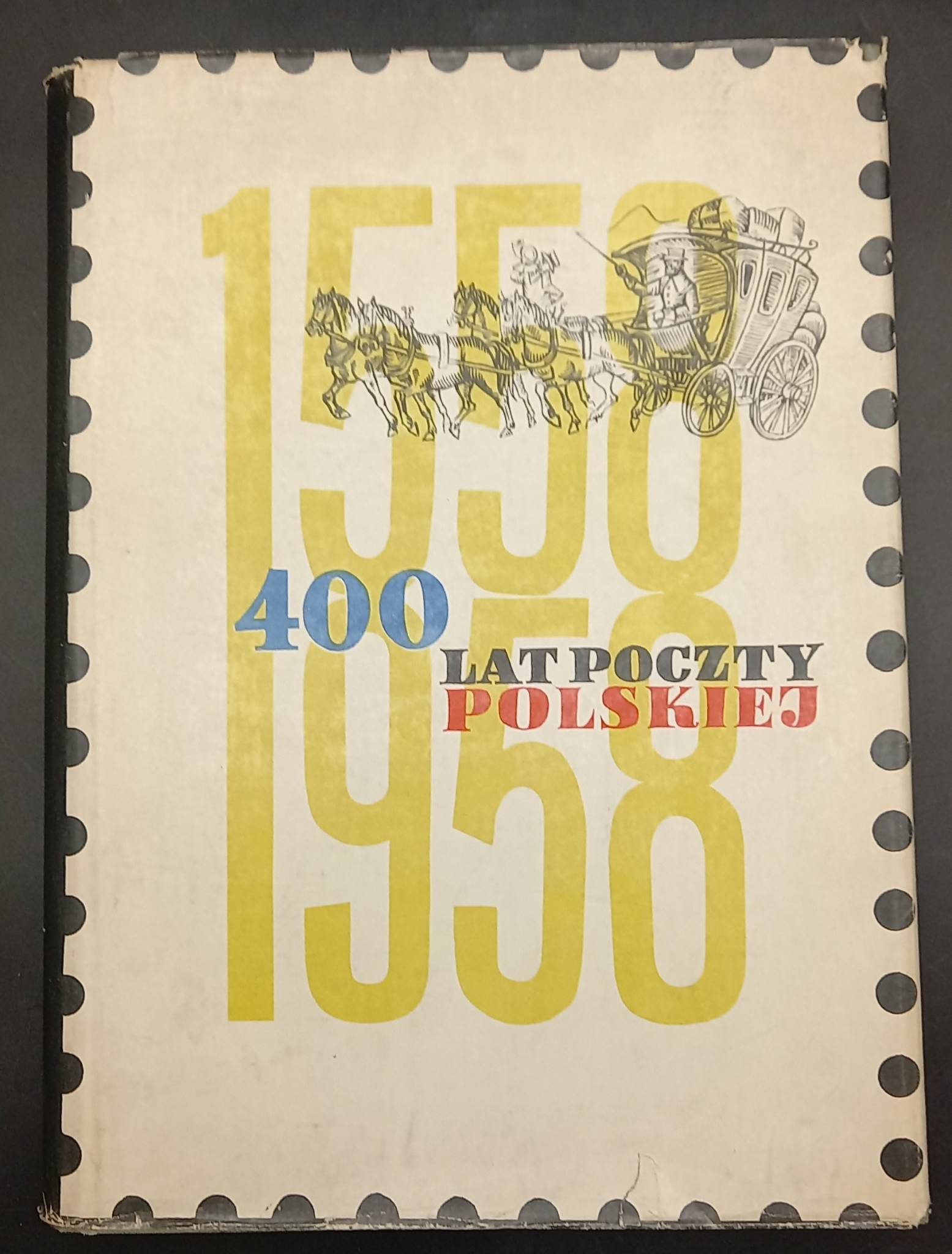 400 lat Poczty Polskiej Znaczki pocztowe z okazji 400-lecia Poczty Polskiej Rok 1958 - Aukcja ...