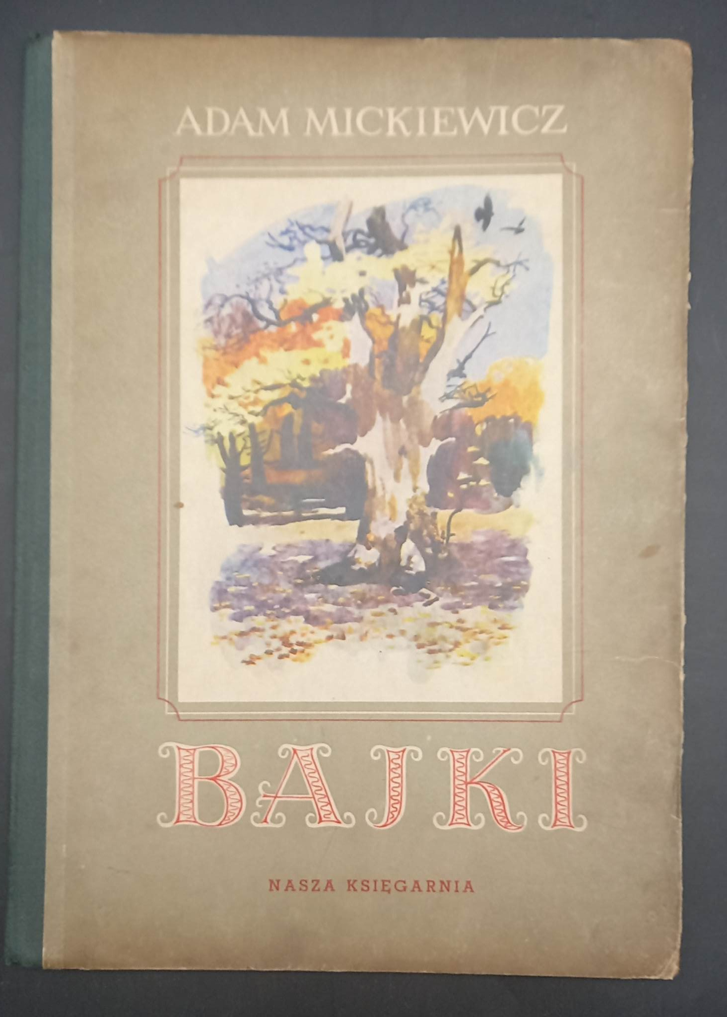 Adam Mickiewicz Bajki Ilustracje Ludwik Maciąg Wydanie I - Aukcja ...