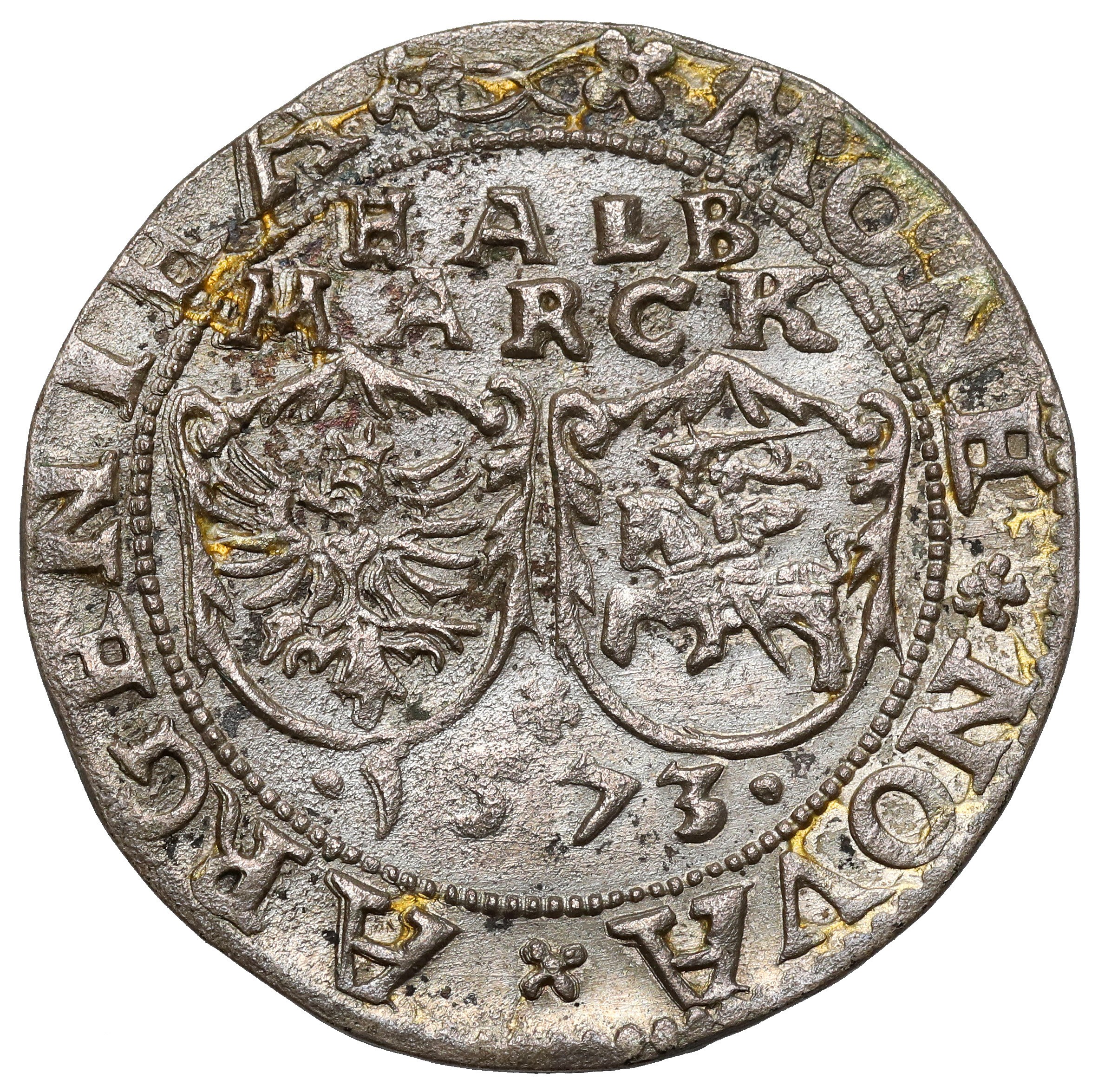 Inflants, Halfmark (1/2 mark) Dahlen 1573 - Online auction / Online ...