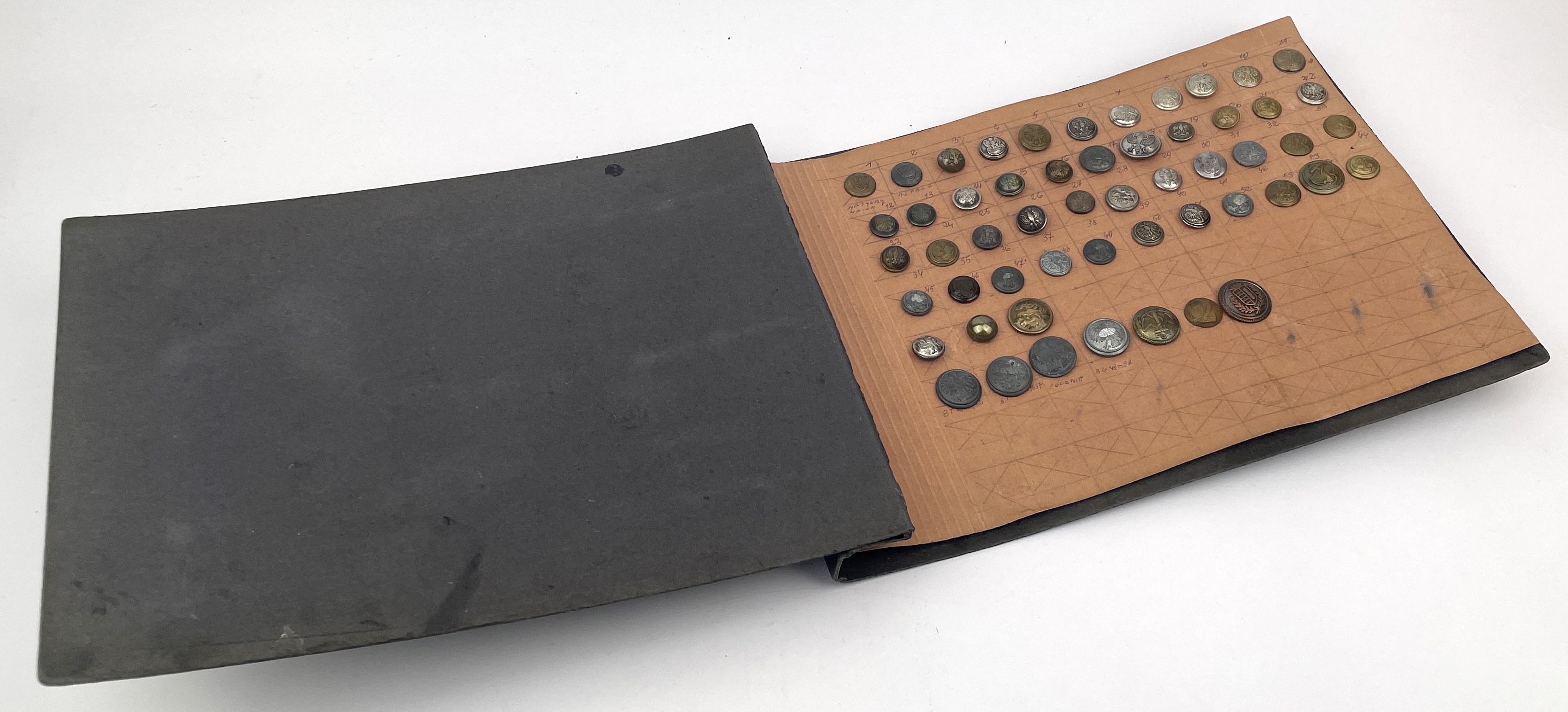 Poland, Military and official buttons - including Legions - set (54pcs ...