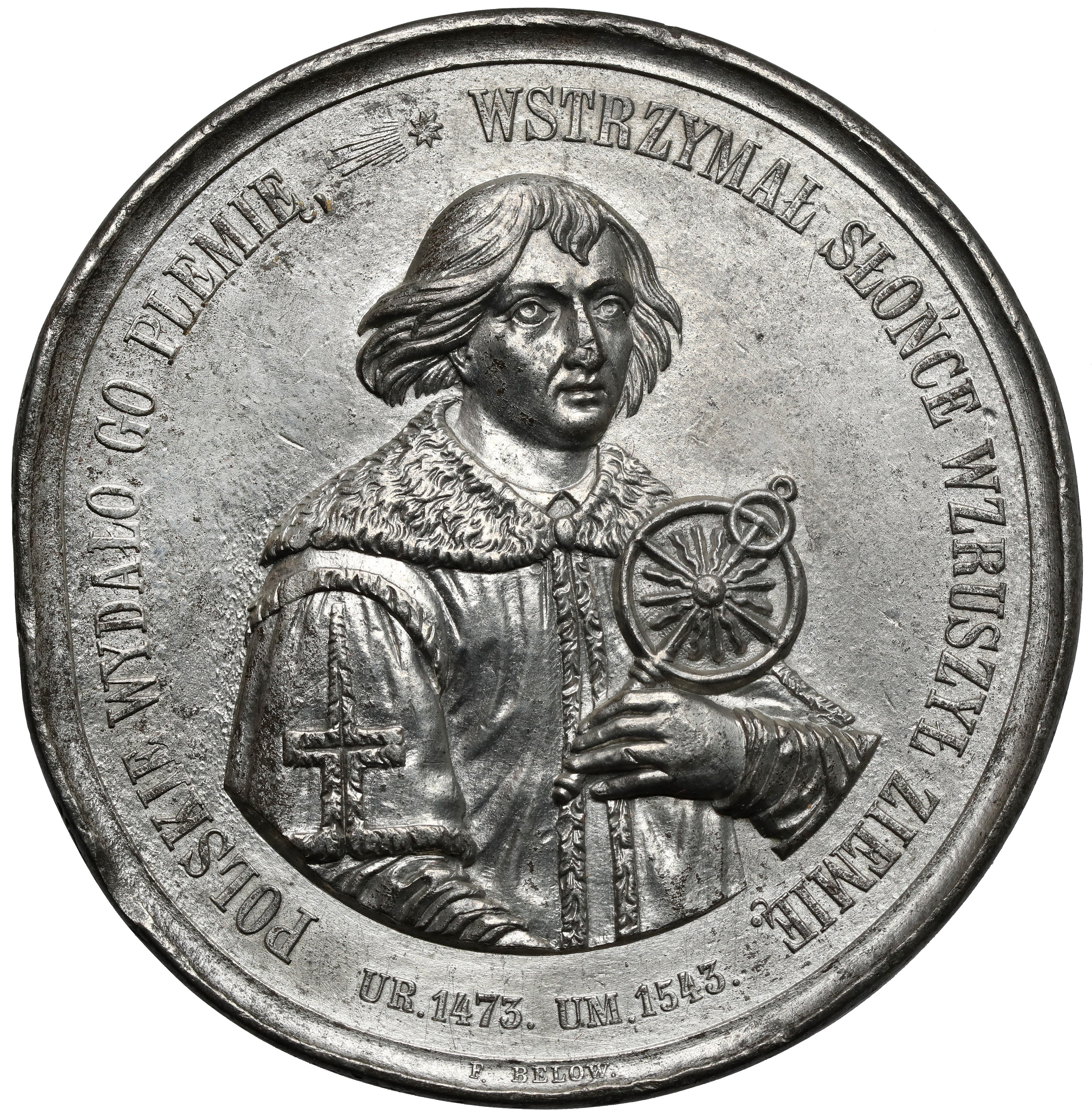 Nicolaus Copernicus 1873 Medal - Online auction / Online bidding ...