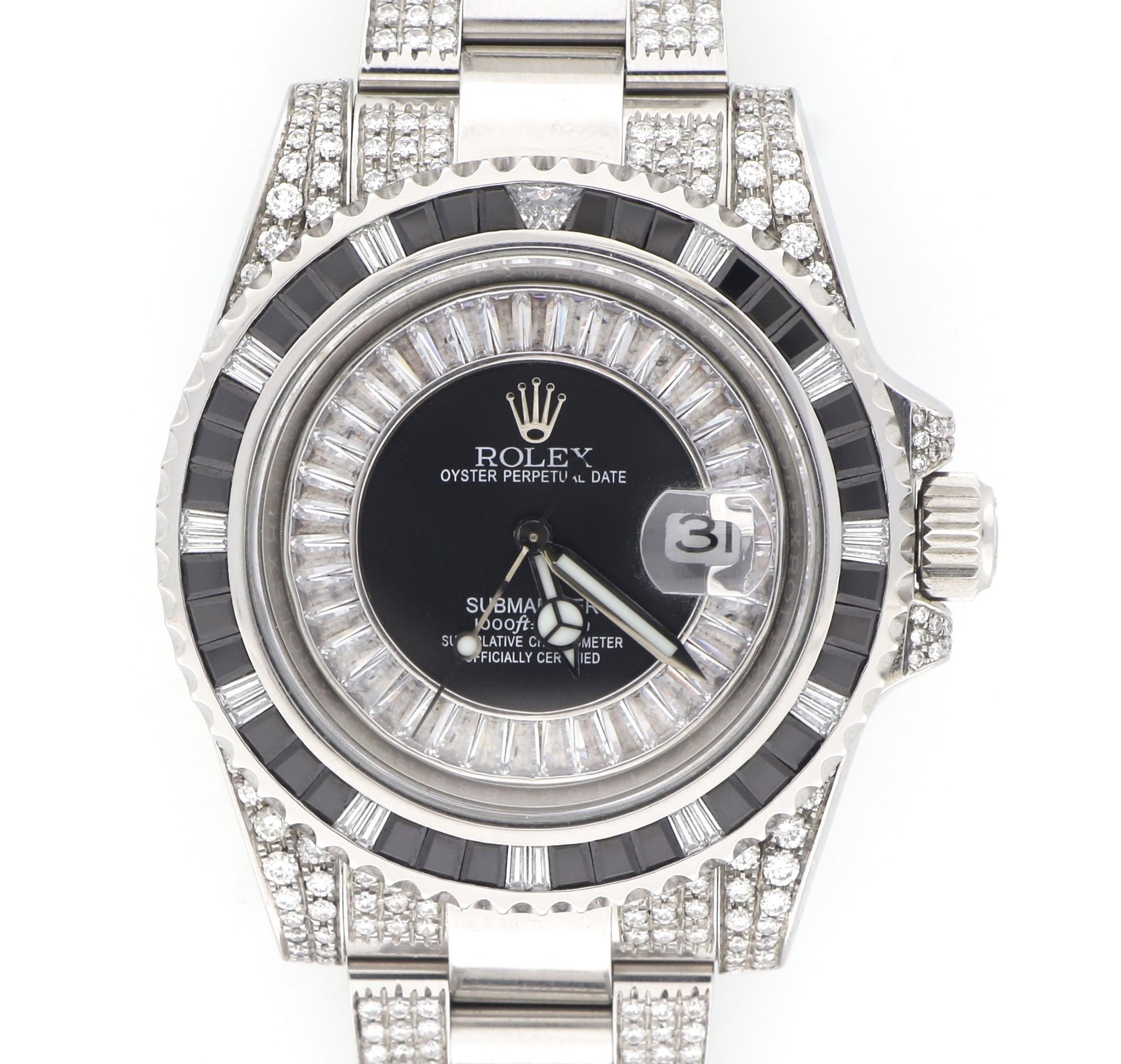 Rolex Submariner z 564 diamentami 11.28 VS/Si CT - Aukcja internetowa ...