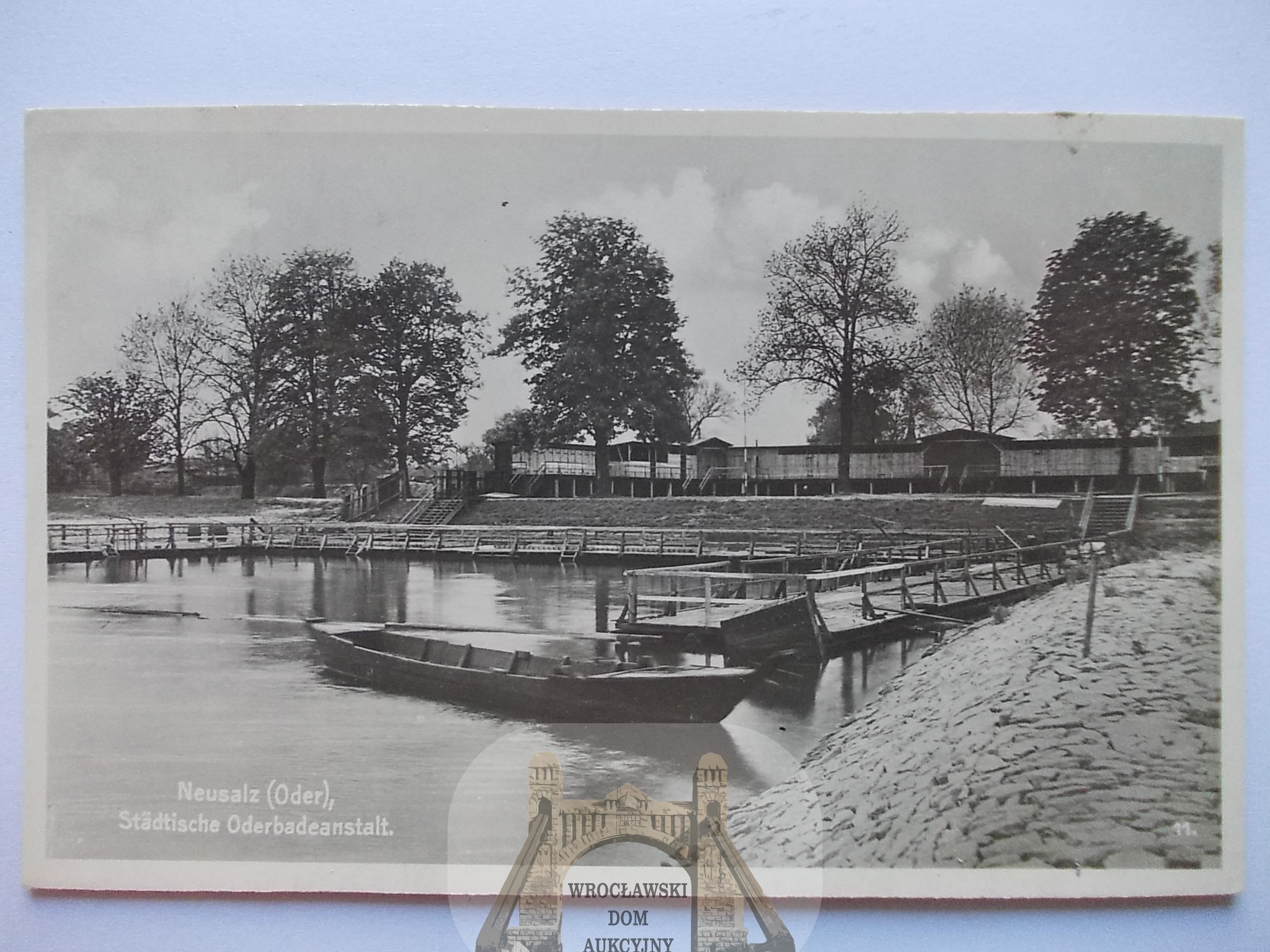 Nowa Sól, Neusalz, kąpielisko, ok. 1940 - Aukcja internetowa ...