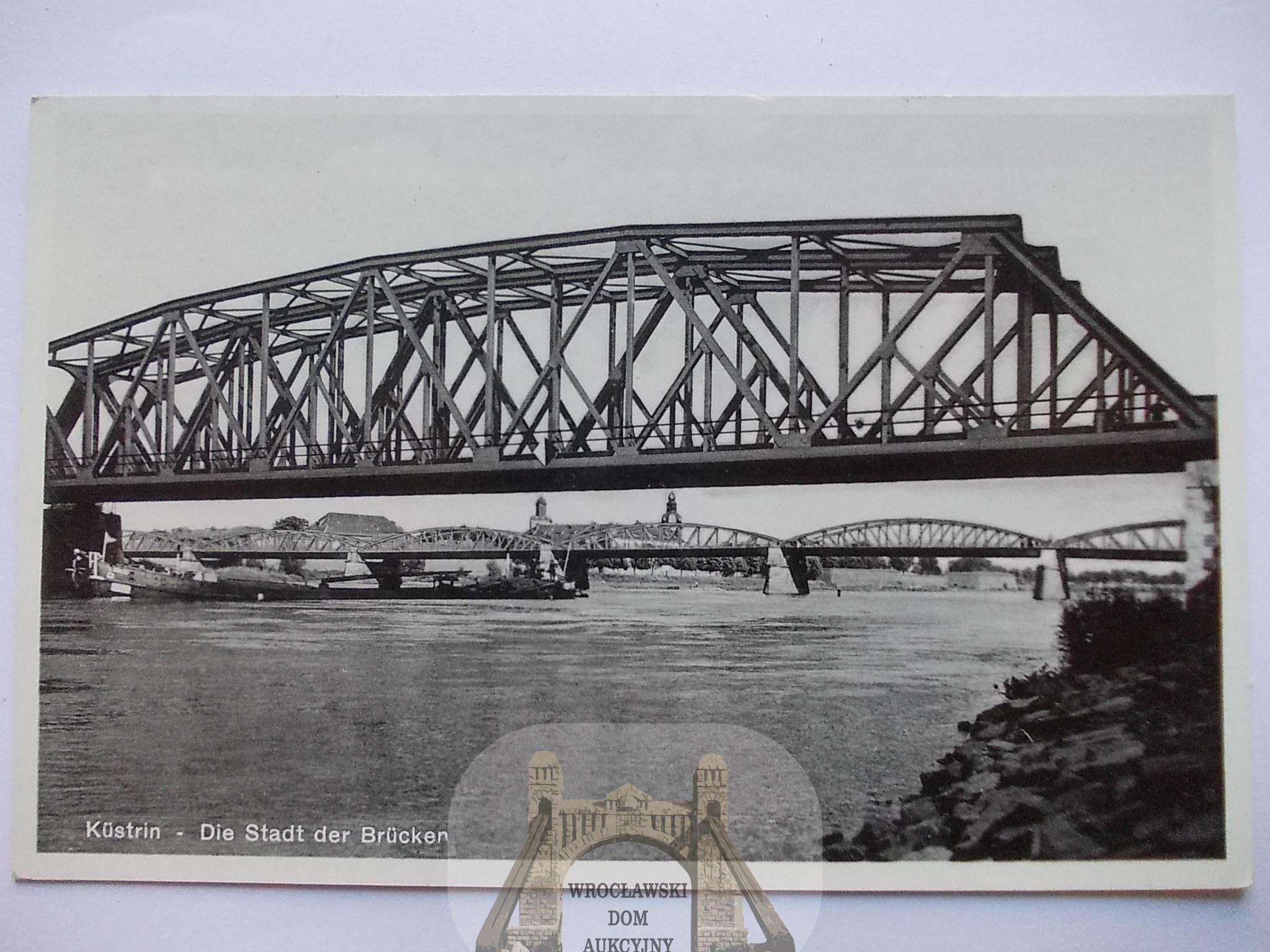 Kostrzyn, Custrin, mosty, wiadukt, ok. 1940 - Aukcja internetowa ...