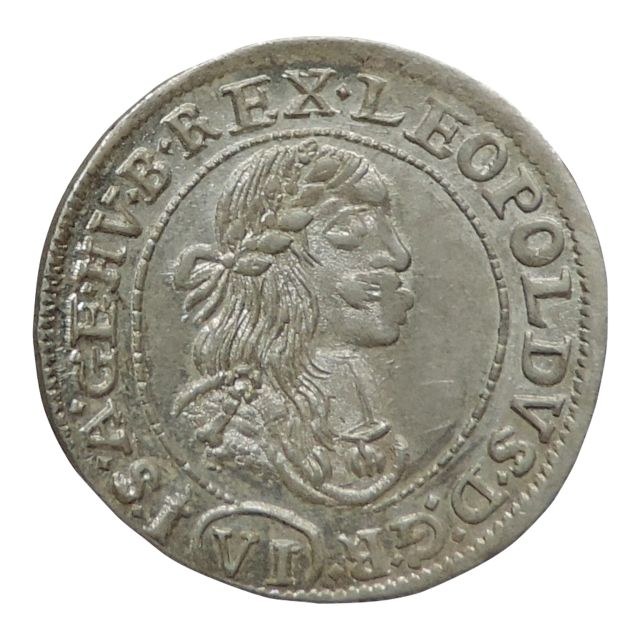Leopold I. 1657-1705, VI krejcar 1673 KB - Aukcja internetowa ...