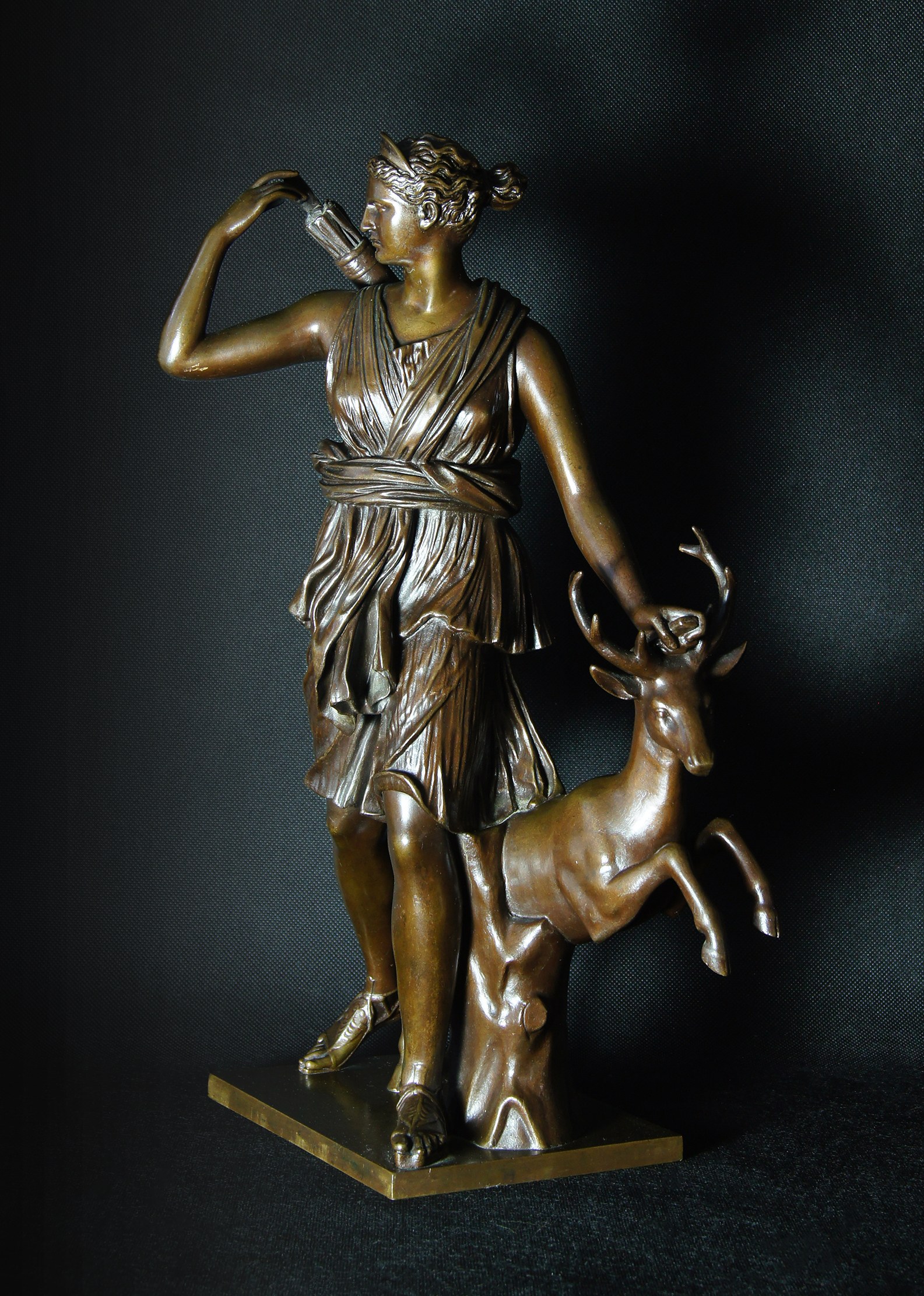 Ferdinand Barbedienne, "Diana, Goddess of the Hunt." - According to a ...