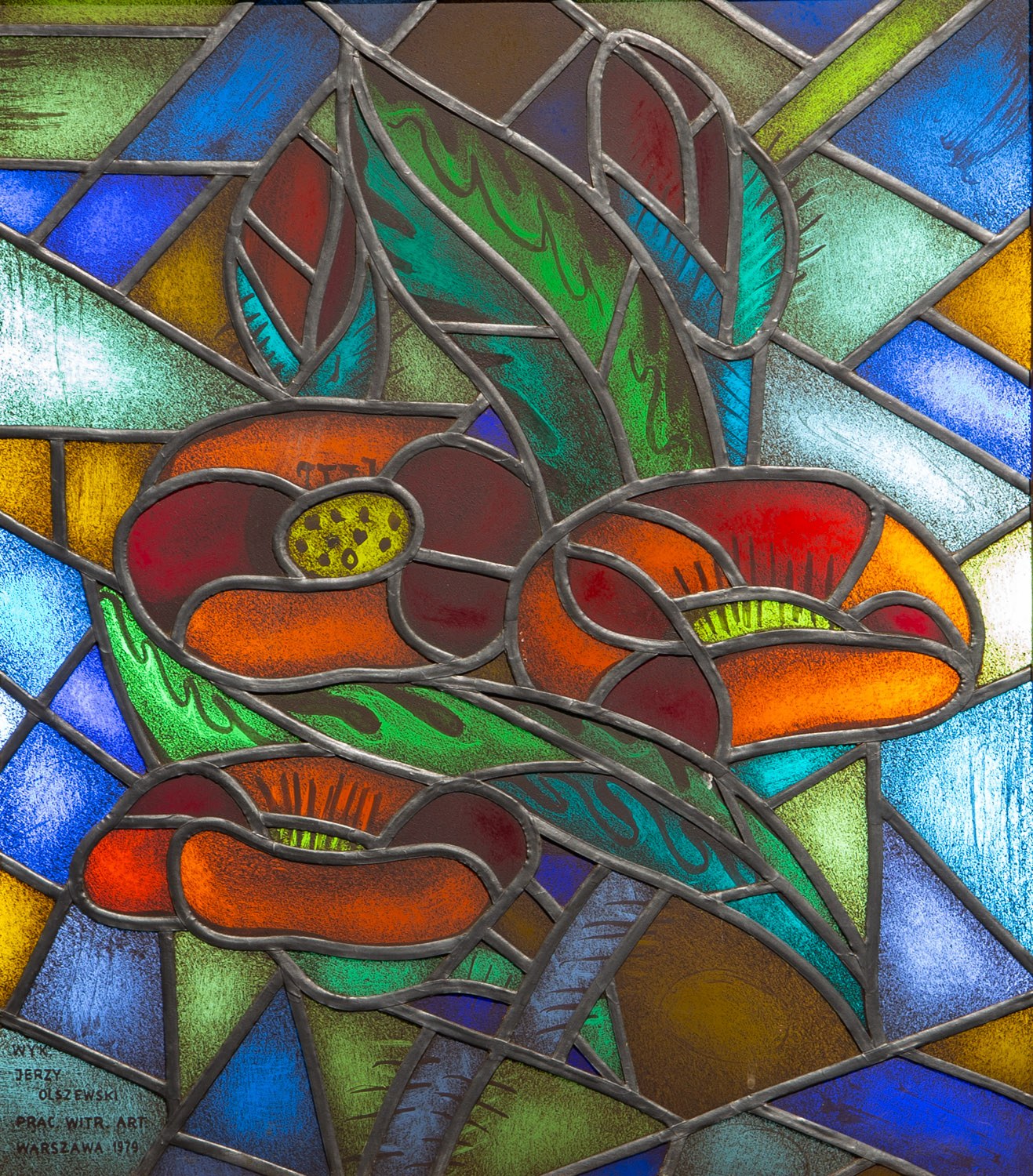 Jerzy Olszewski, Kompozycja z kwiatami, - Aukcja internetowa ...