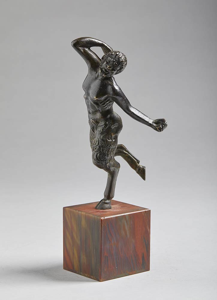 VENETIAN FOUNDRY, XVI-XVII CENTURY, Fleeing Satyr (Marsyas?) - Aukcja ...